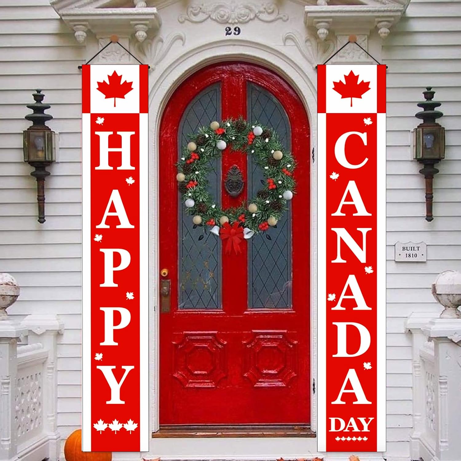 Happy Canada Day Decorations Canada Day Door Sign Canada Day Banner ...