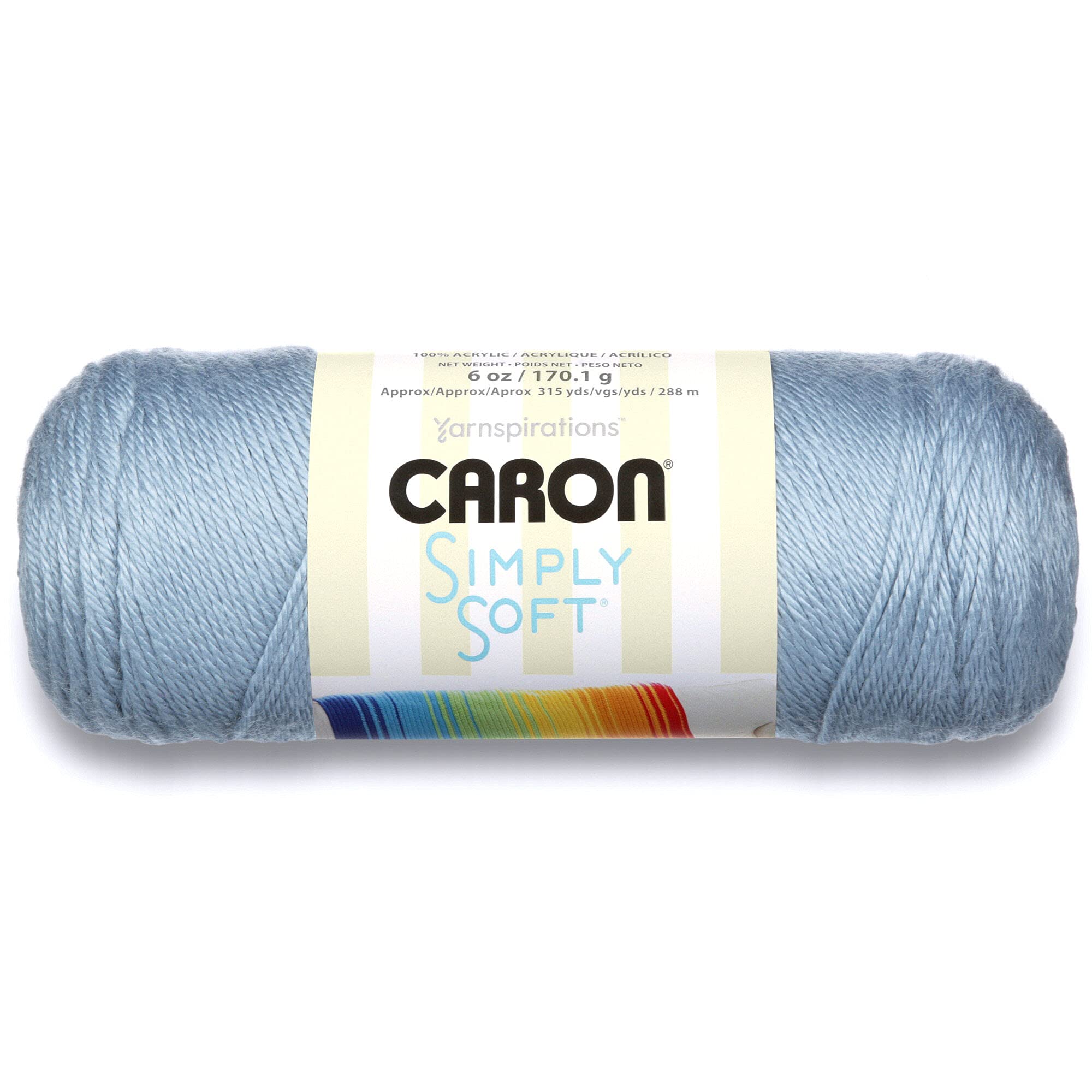 Amazon.com: Caron Simply Soft, Light Country Blue, 170.1g