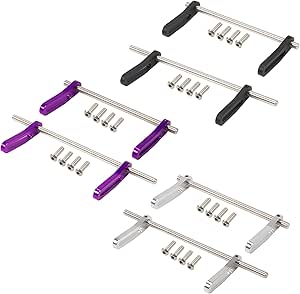 Amazon.com: Powmok AMK RC Bumper Aluminum Alloy Modular 1/10 RC Crawler ...