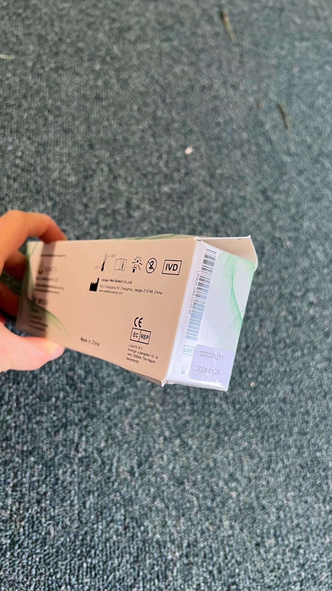 Orawell Covid-19 Rapid Antigen Saliva Home Test Kit Oral Swab, 5-Pack ...