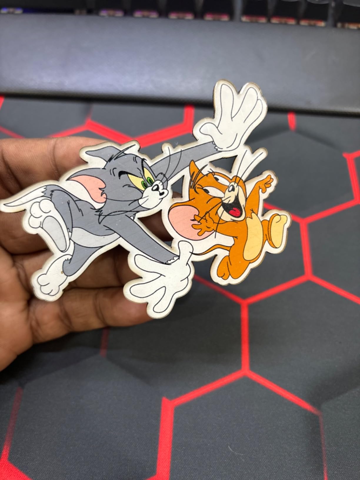 Buy Deep Print Acrylic Fridge Magnet Cartoon Network Tom and Jerry ...