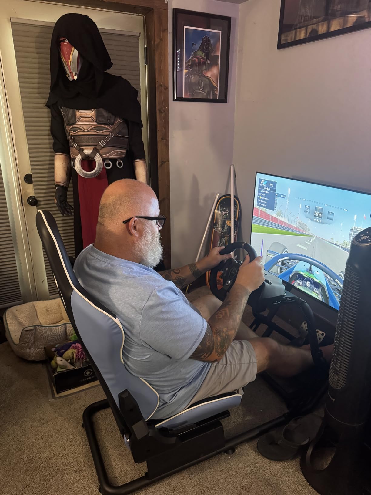 $45/mo - Finance ARES WING Sim Racing Cockpit, Racing Wheel Stand with ...