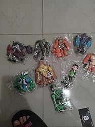 Amazon.com: 11 Pack Ben10 Action Figures Toys Model Set, Ben10 Includes Grey Matter, Rath ...
