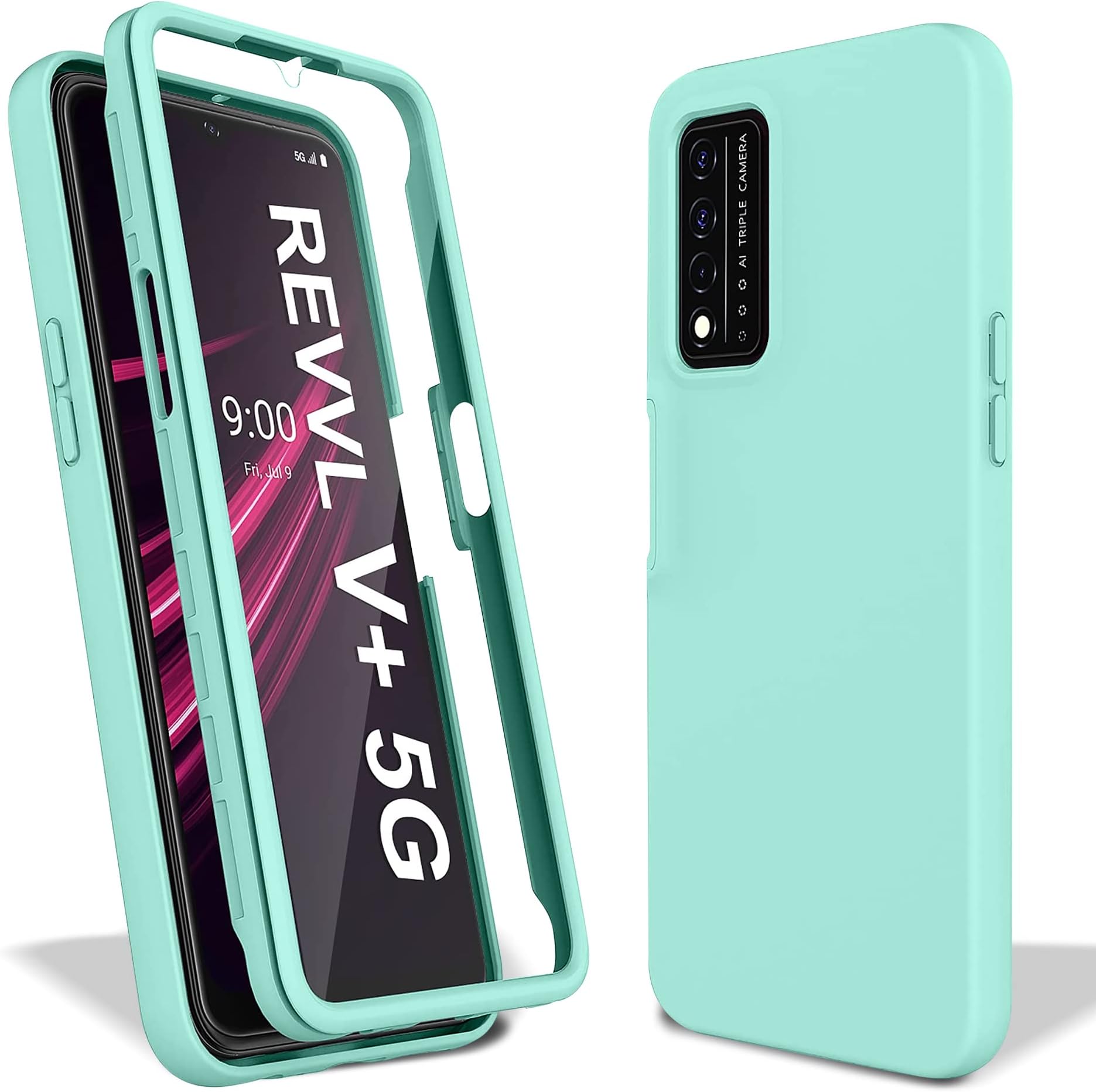 Amazon.com: Razstorm Design Heavy Duty Case for T-Mobile Revvl V+ Plus ...