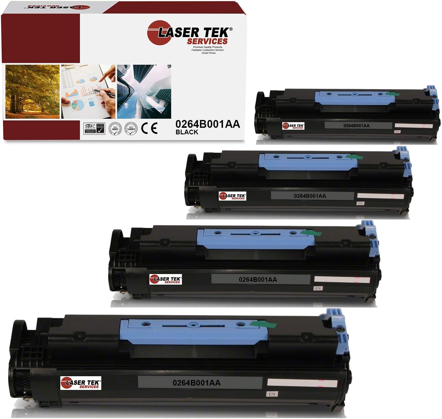 Amazon.com: Laser Tek Services Compatible Toner Cartridge Replacement ...