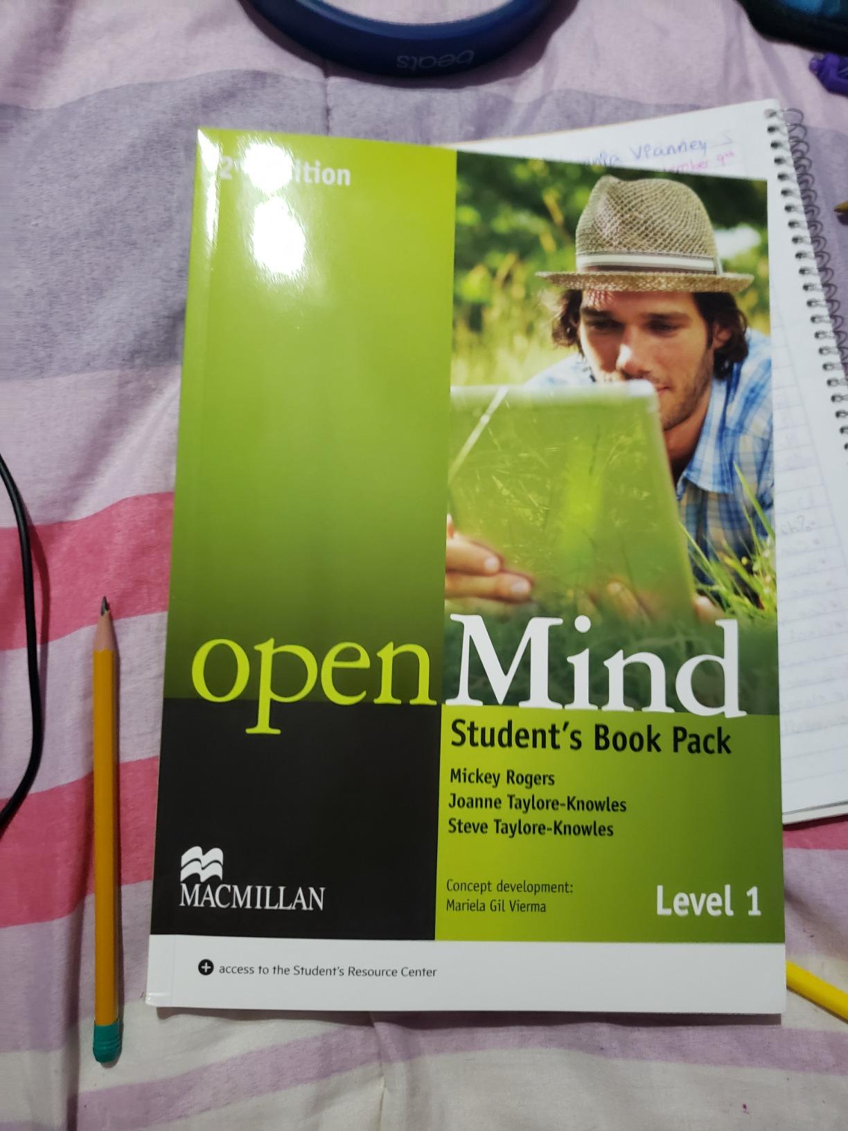 OPENMIND STUDENTS BOOK PACK LEVEL 1 C/DVD AND ACCESS : Mickey Rogers ...