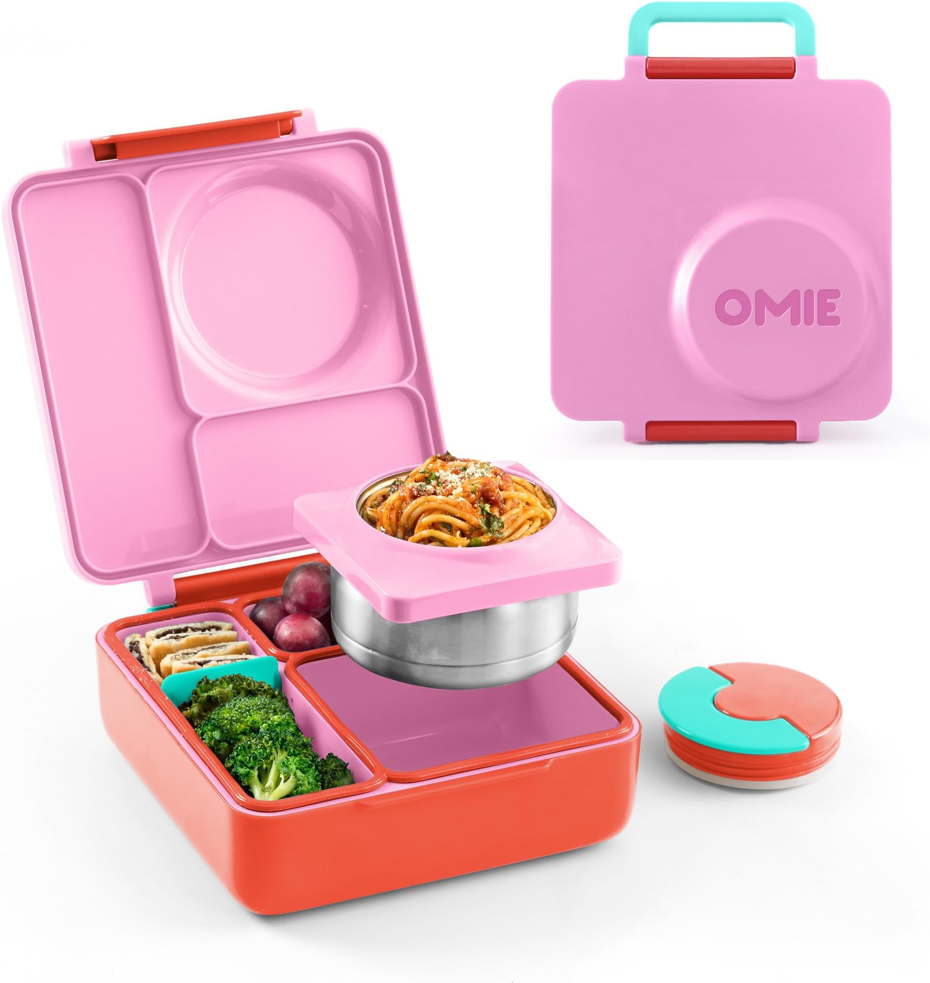Amazon.com: Silicone Lunch Bento Box, 52 Pack Bento Lunch Box Bundle ...