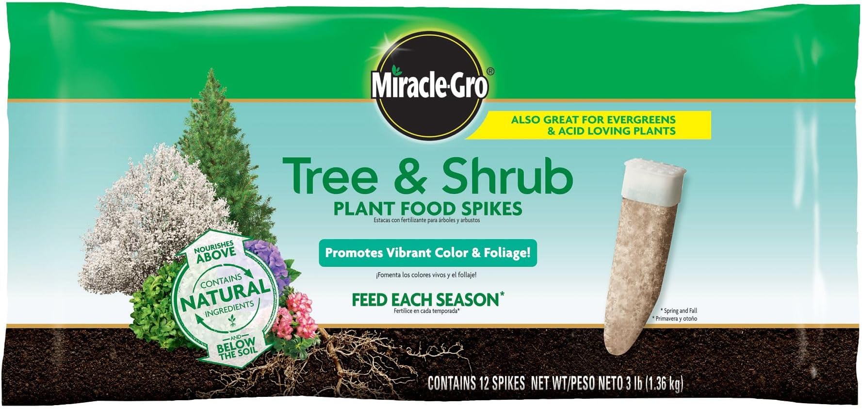 Amazon.com : 3.5 lb. Tree, Shrub and Evergreen Plant Food-Vigoro-124260 ...