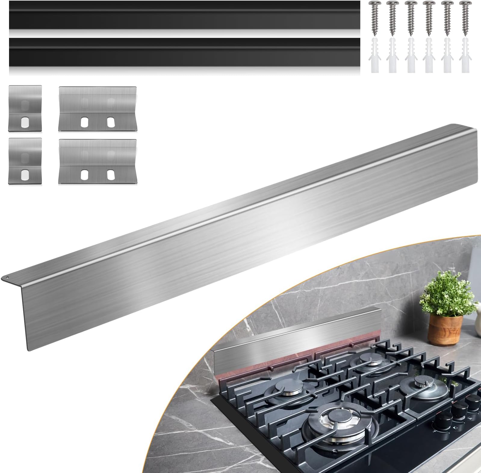 Amazon.com: Whirlpool W10675028 Genuine OEM Trim Kit For Slide-In ...