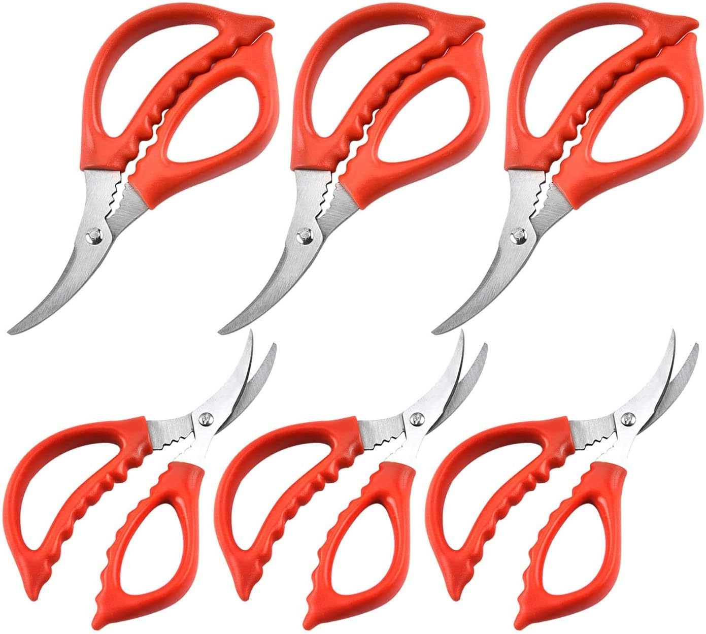 Amazon.com: ROEDEER Kitchen Stainless Steel Seafood Scissors for ...