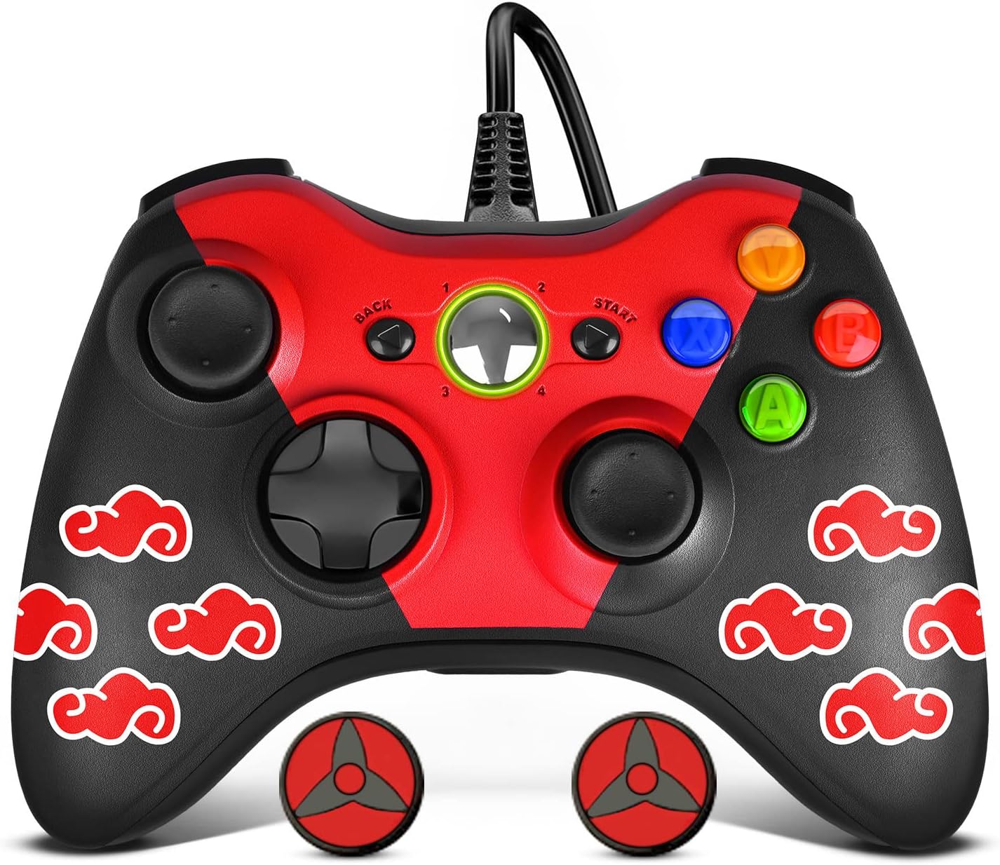 Amazon.com: AchiIles Wired PC Controller for Xbox 360, Game Controller ...