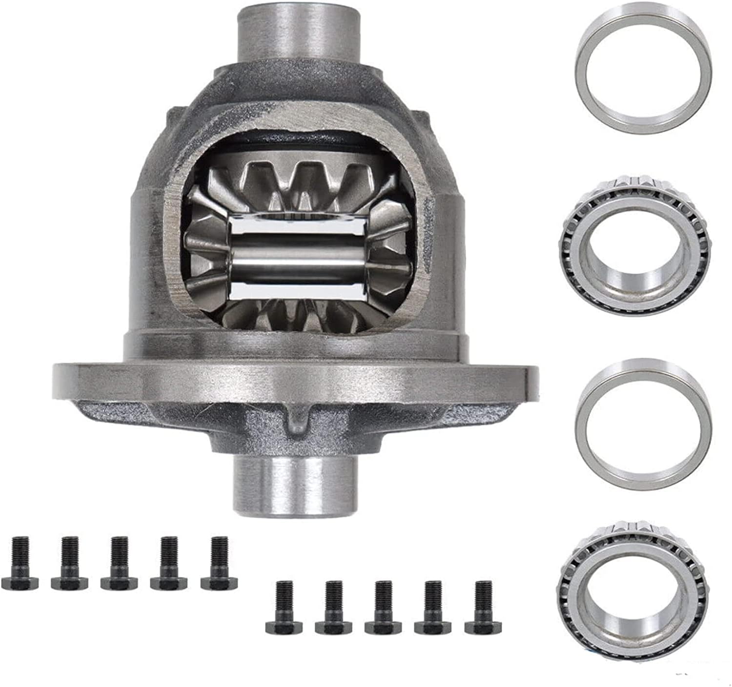 Amazon.com: shsiyayh Front Differential Case Kit for Jeep Wrangler 2007 ...