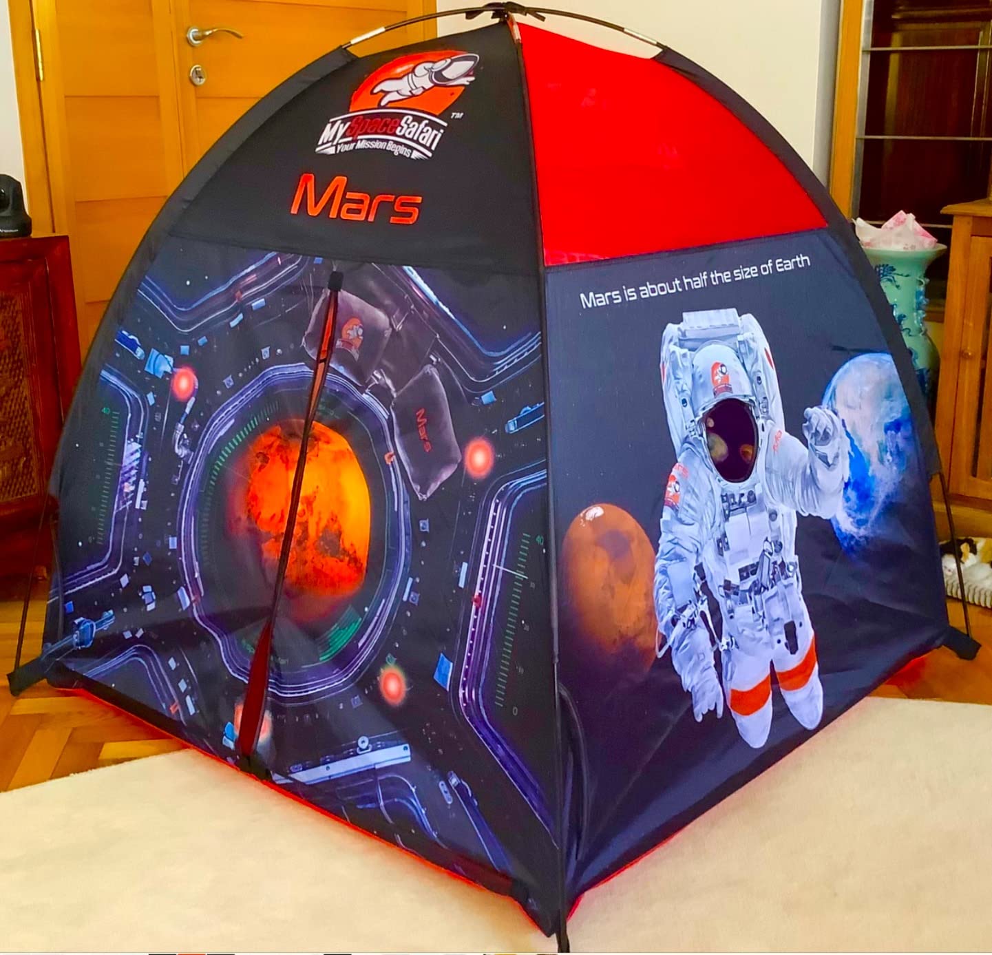 Space Tent for Kids Tent Indoor & Outdoor, Interactive Kids Play Tent w ...