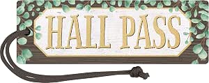 Amazon.com: Teacher Created Resources Eucalyptus Magnetic Hall Pass ...