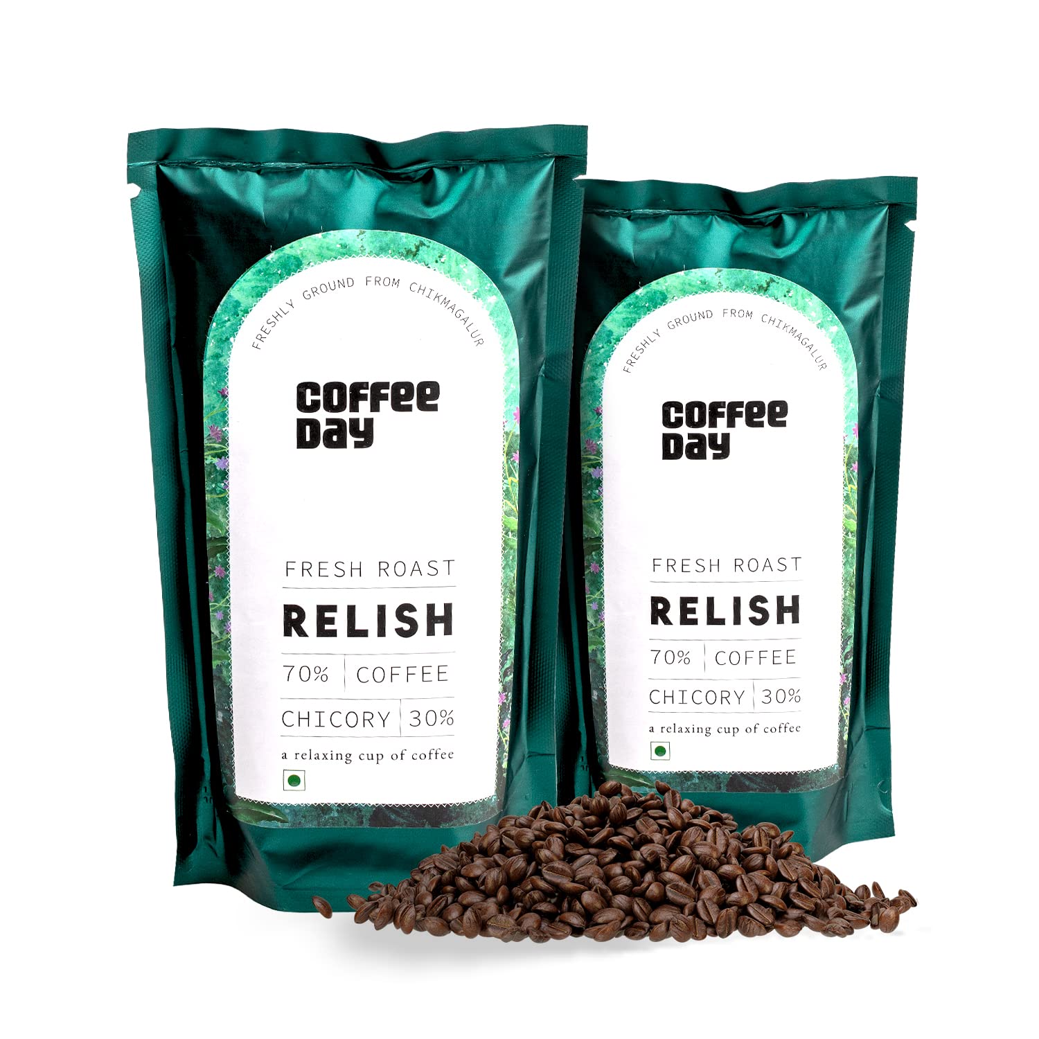 Cafe Coffee Day Filter Coffee Powder Relish 70% Coffee - 30% Chicory ...