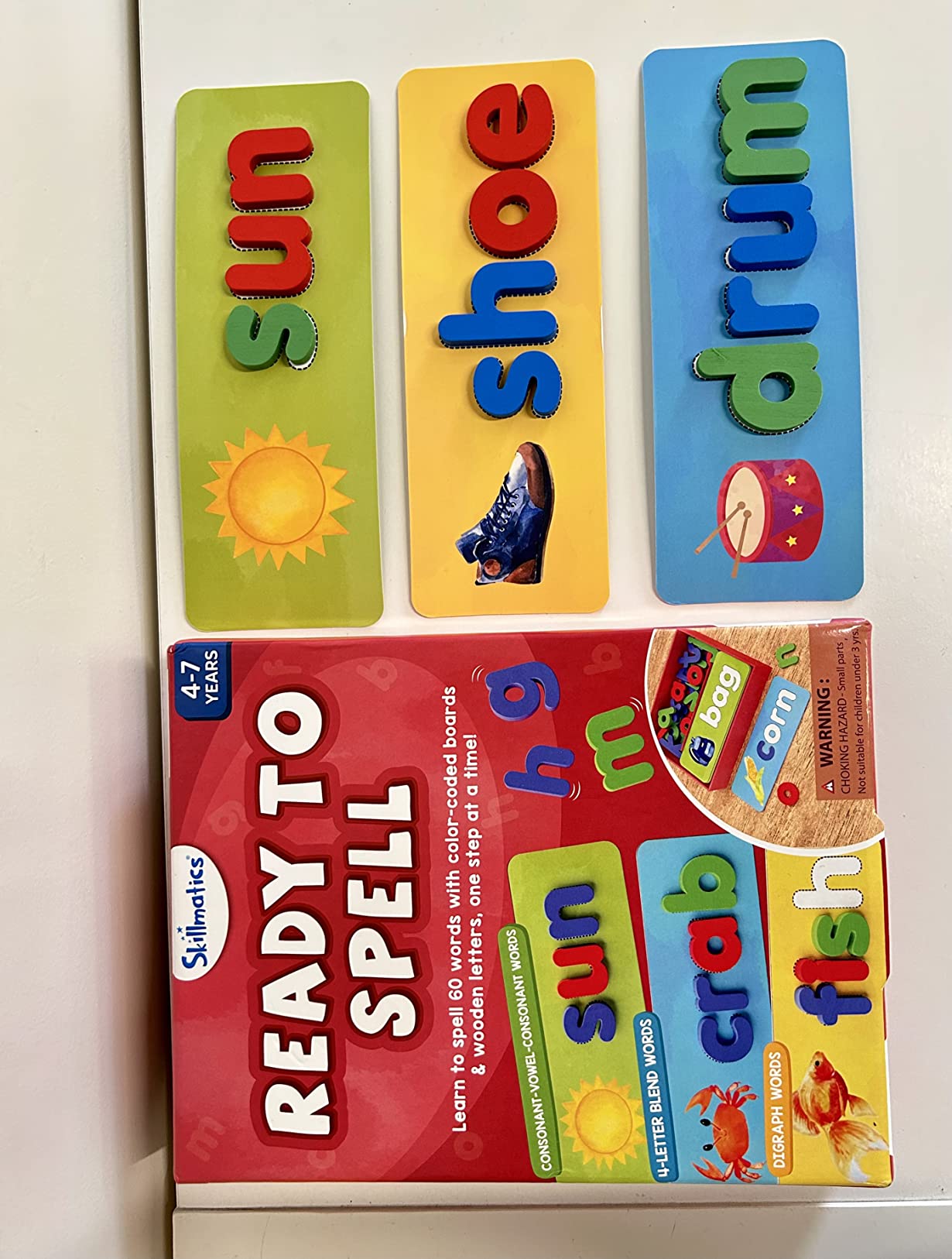 Skillmatics Preschool Learning Activity - Ready to Spell, Stage-Based ...