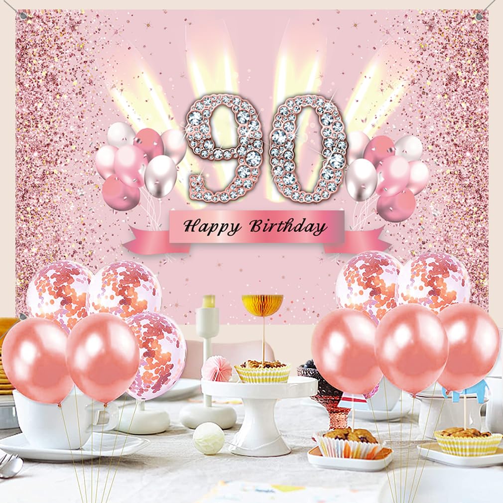 Happy 90th Birthday Sign