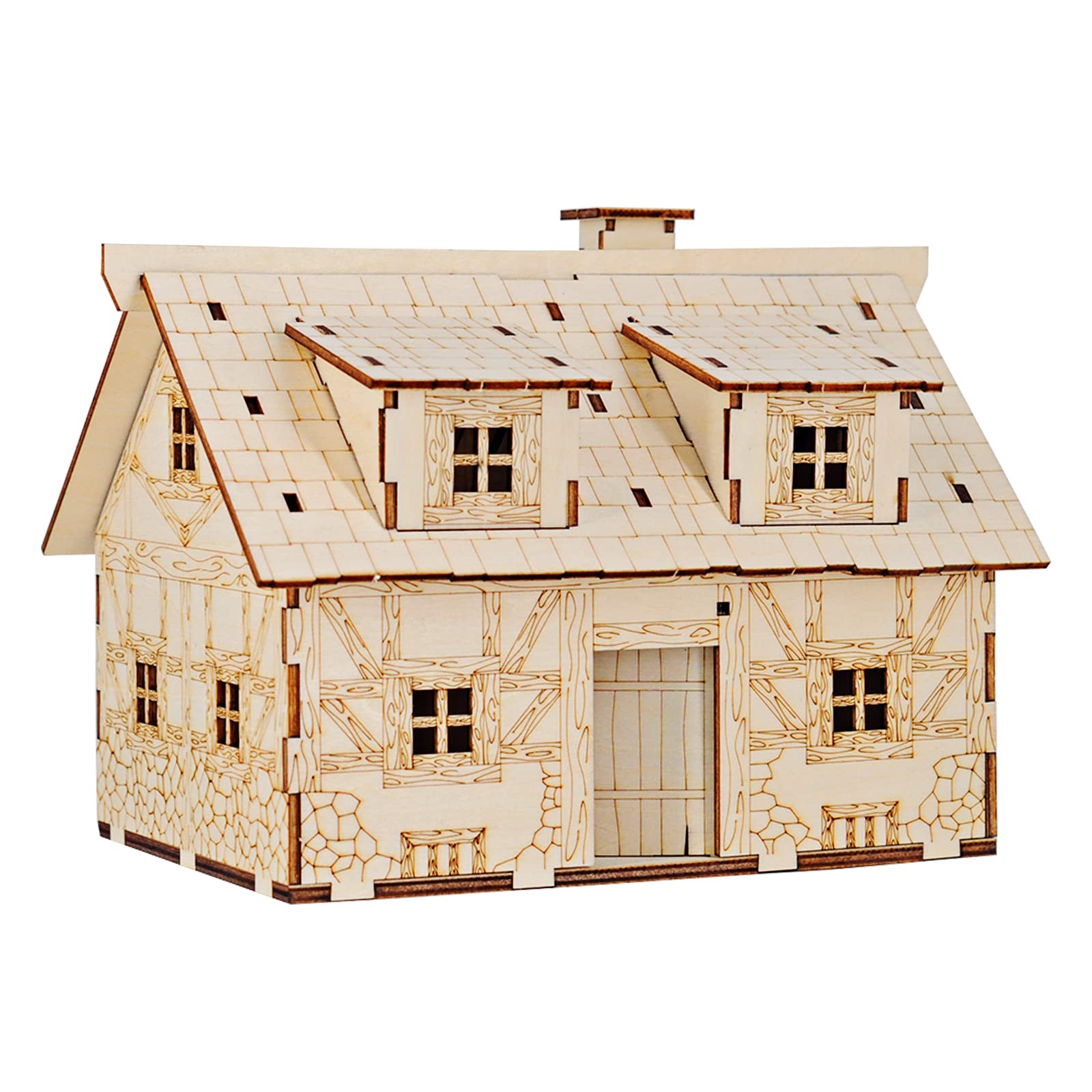 Buy D&D Medieval Normal House Wood op Terrain Fantasy Village Scatter ...