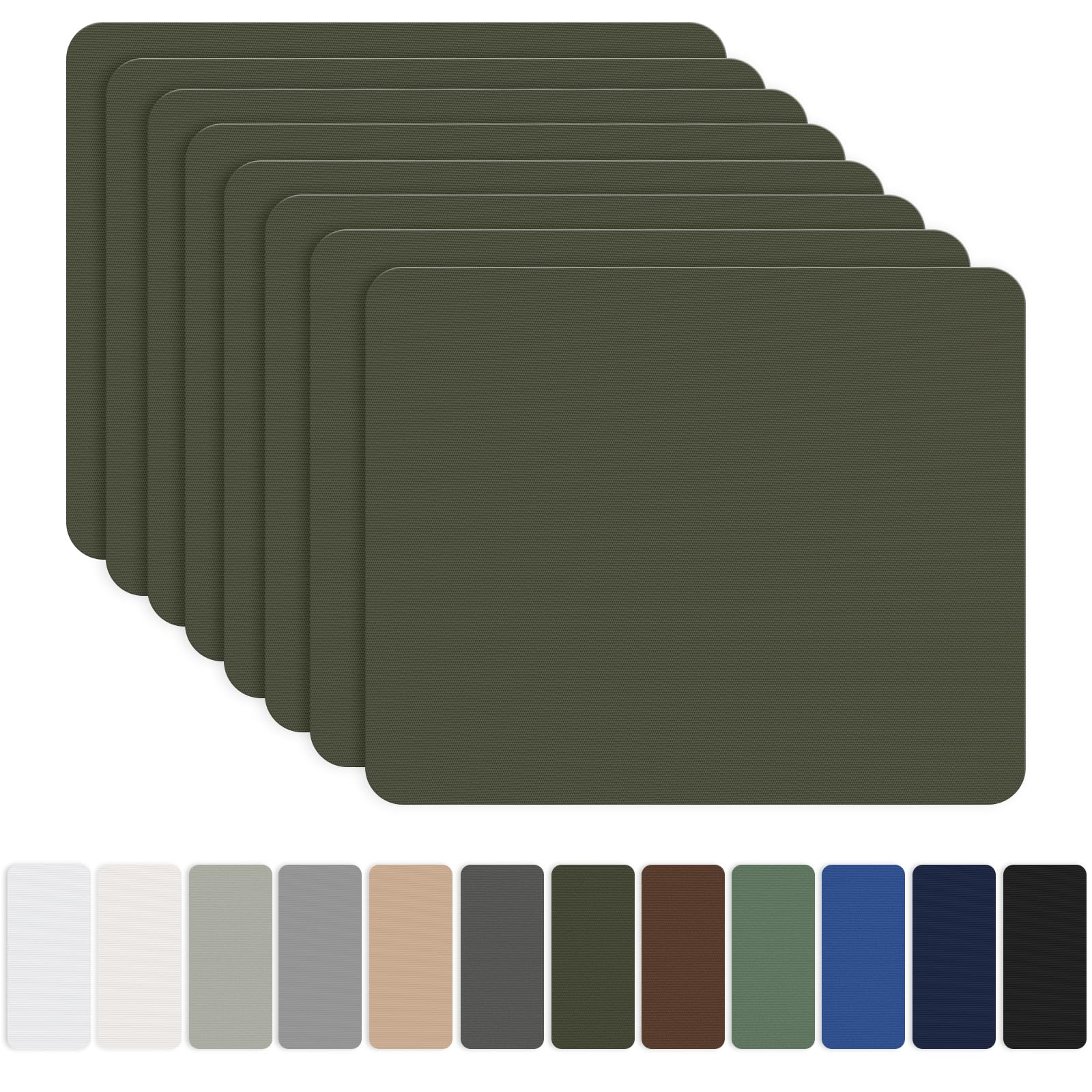 Amazon.com: 8 Pieces 7.87 x 5.9 inch Nylon Repair Patches Nylon Fabric ...