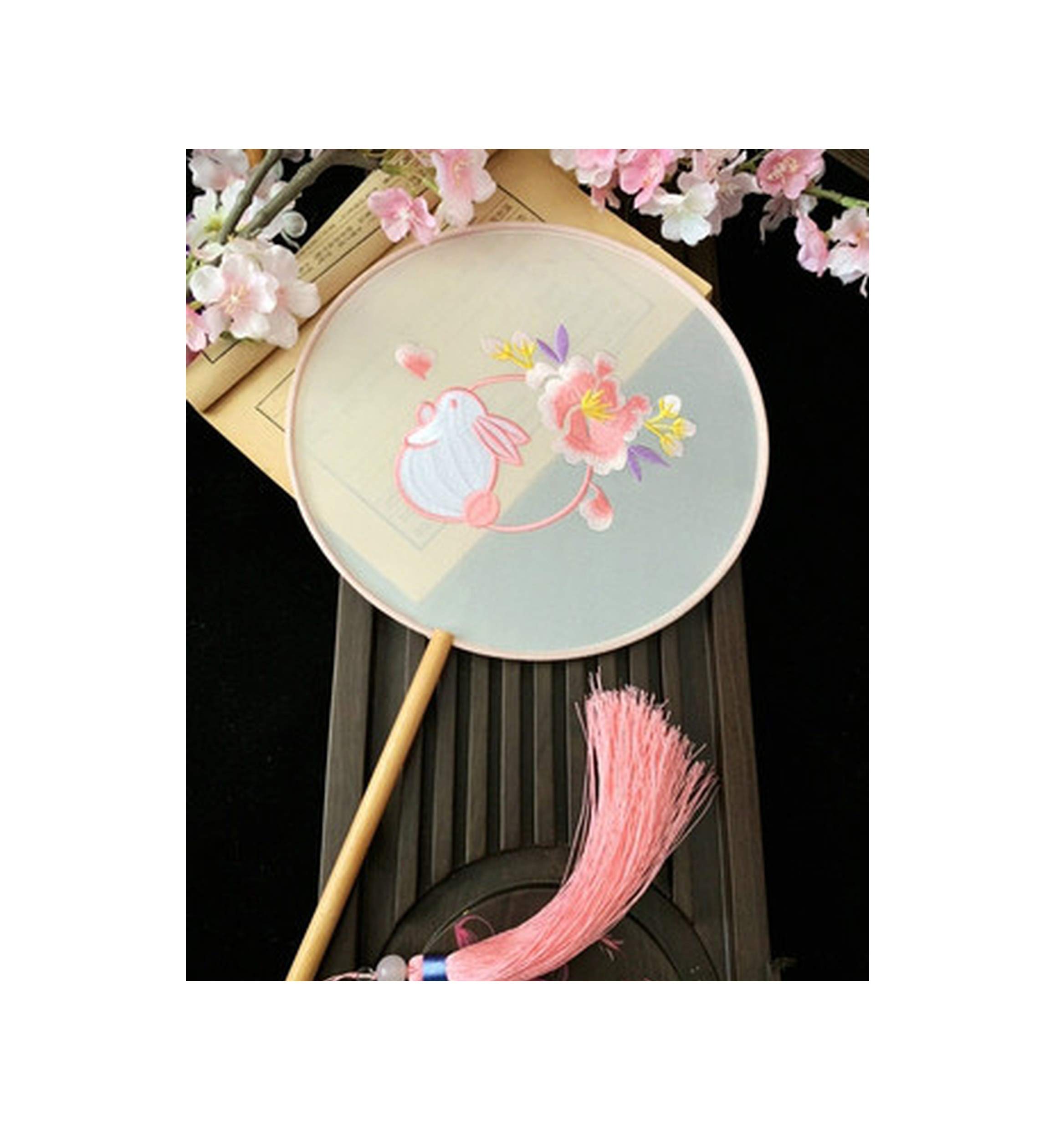 Buy Chinese Wind Hand Fan Retro Ancient Art Hanfu Traditional Chinese ...