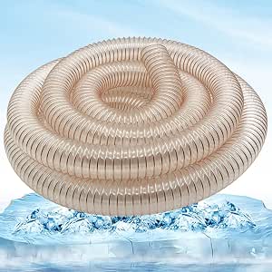 Amazon.com: 2 Inch X 10 Feet PU Dust Collection Hose, Vacuum Hose ...