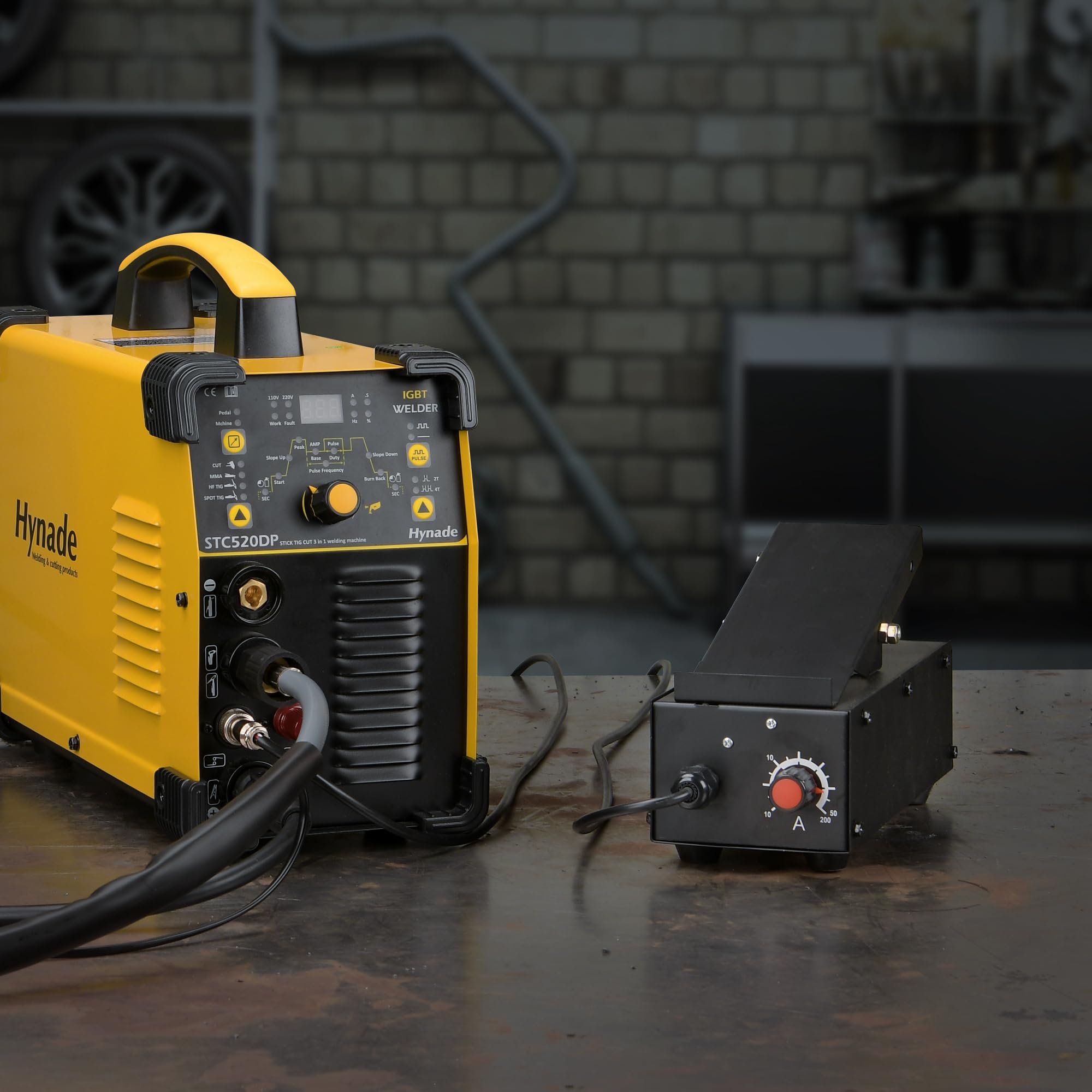 Snapklik.com : Hynade Tig Pedal For TIG Welder Plasma Cutter, Amp ...