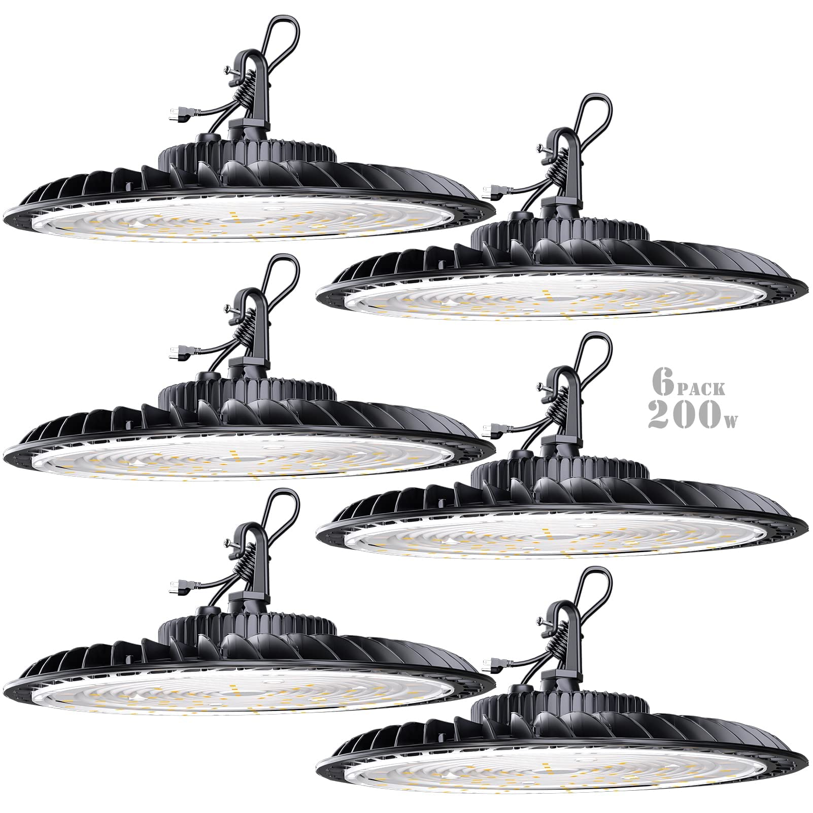 bulbeats 200W LED High Bay Light 28000lm (Eqv.800W MH/HPS) High Bay LED ...