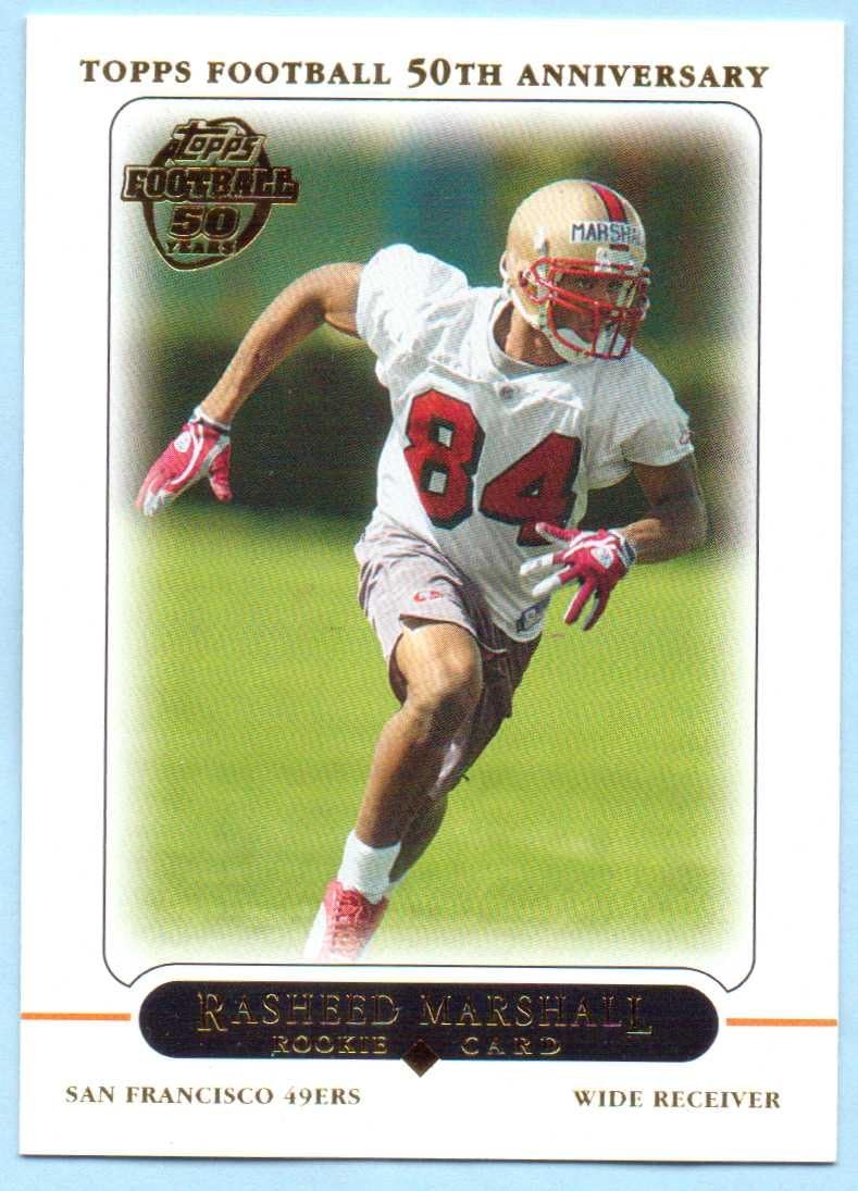 Amazon.com: Rasheed Marshall 2005 Topps Rookie #401 - San Francisco ...