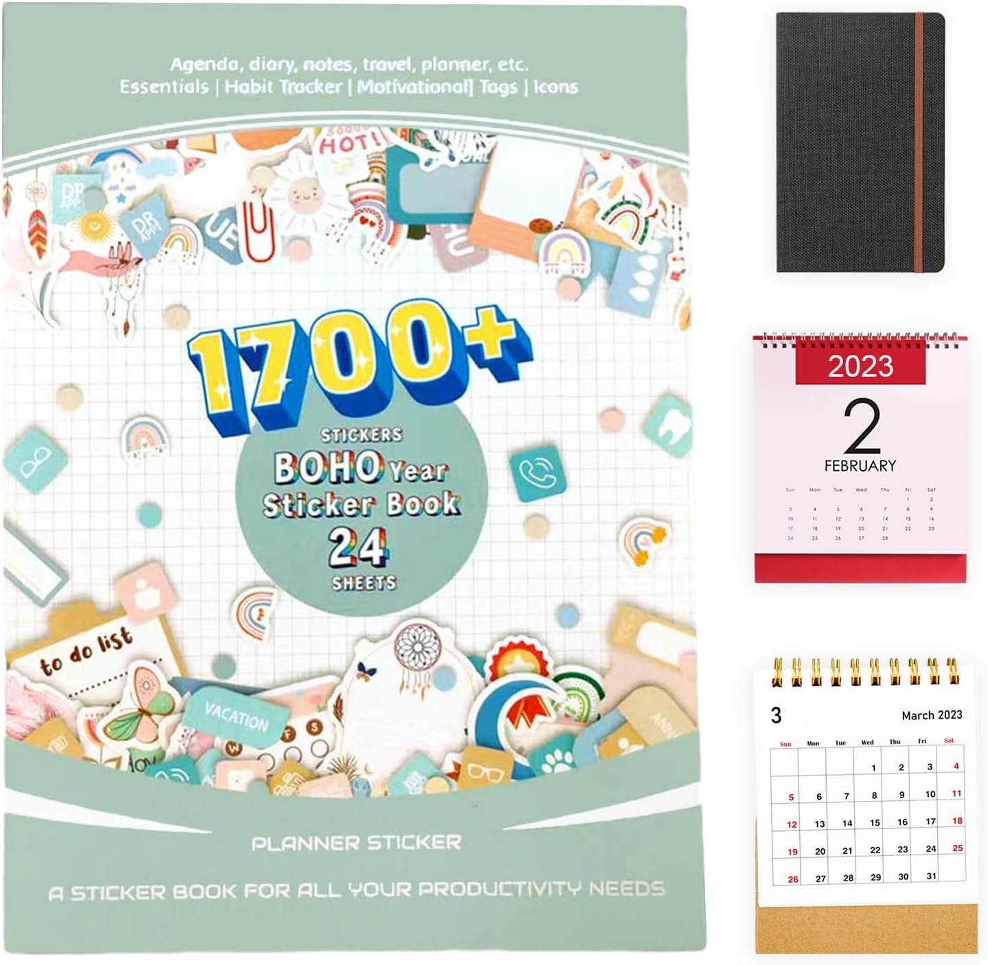 Amazon.com: Planner Stickers, Aesthetic Greenery Planner Stickers for ...