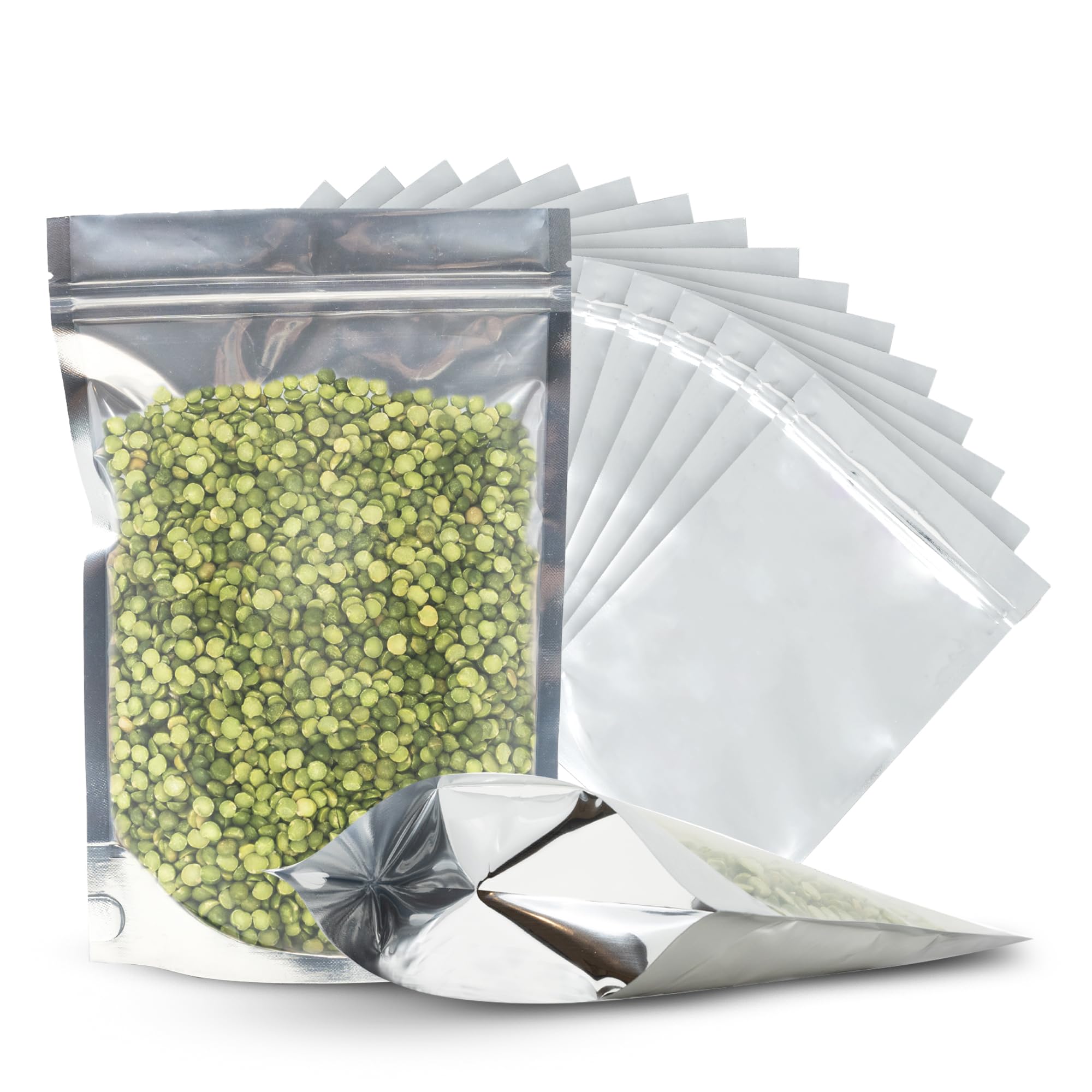 Amazon.com: WaldOaks 150 Resealable Food Storage Bags, 6x9-inch Heat ...