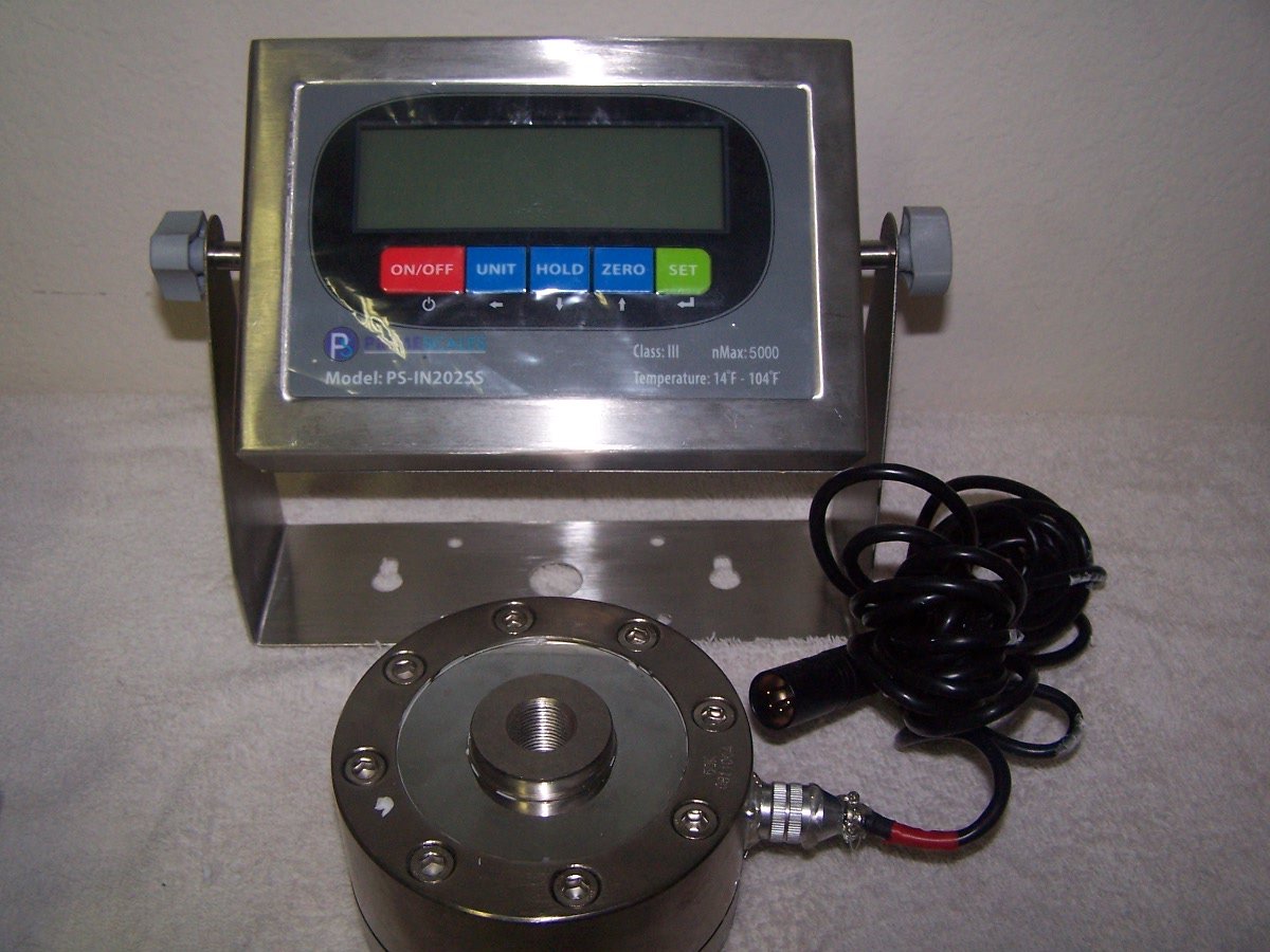 Compression Load Cell Scale 100 000 Lb X 5 Lb | Desertcart Japan