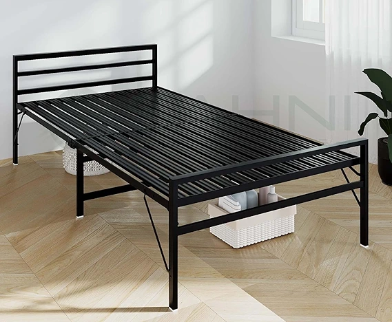 Buy SPF Heavy Duty Frame Single Iron/Metal/Steel Folding/Foldable Bed ...