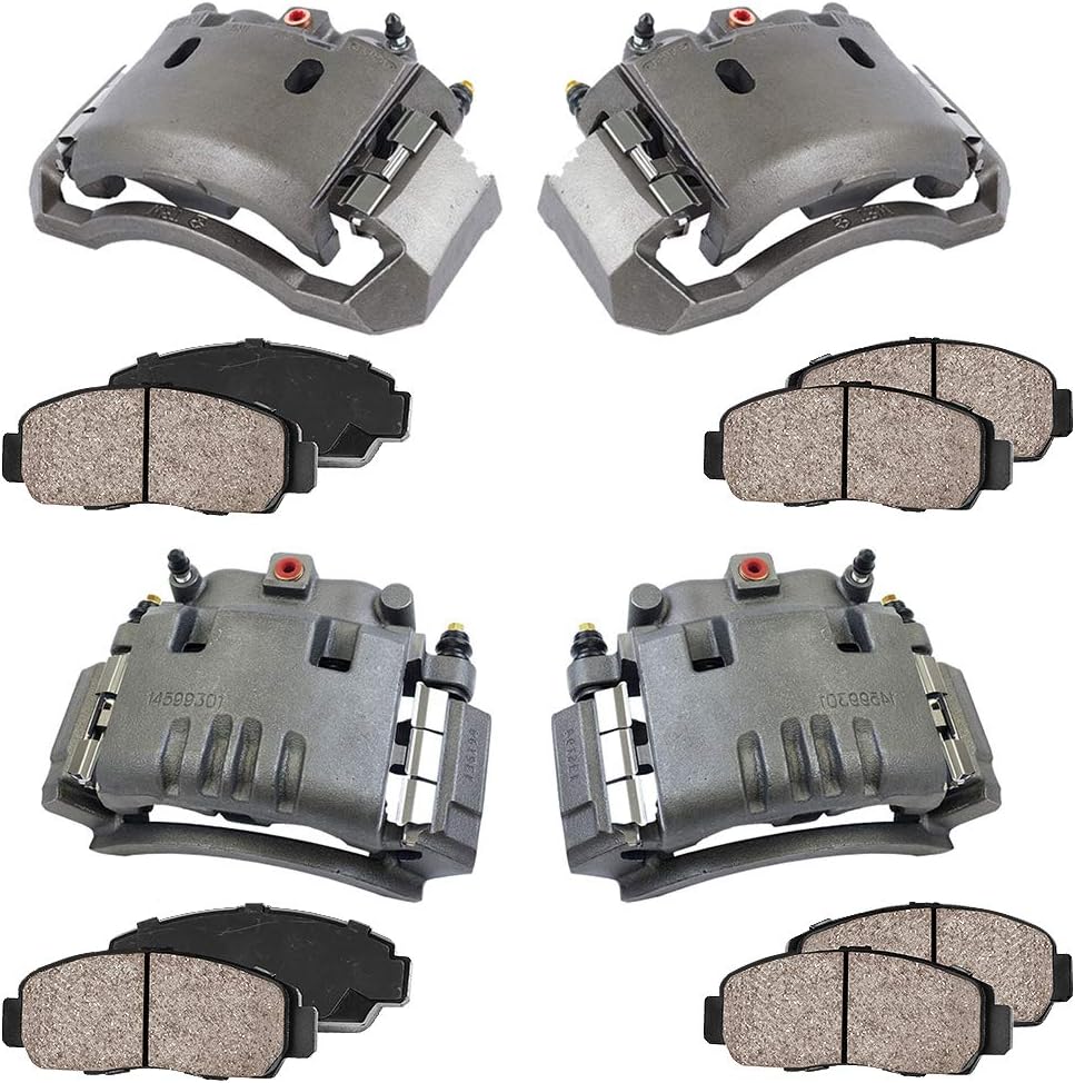 Amazon.com: Callahan Brake Parts CCK02884 FRONT + REAR [4] Premium ...