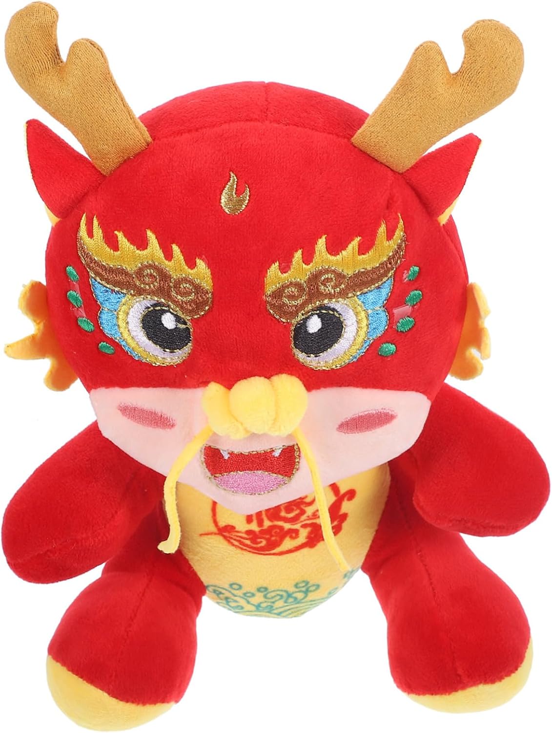 Amazon.co.jp: ULDIGI Doll Chinese New Year Plush Stuffed Animal Soft ...