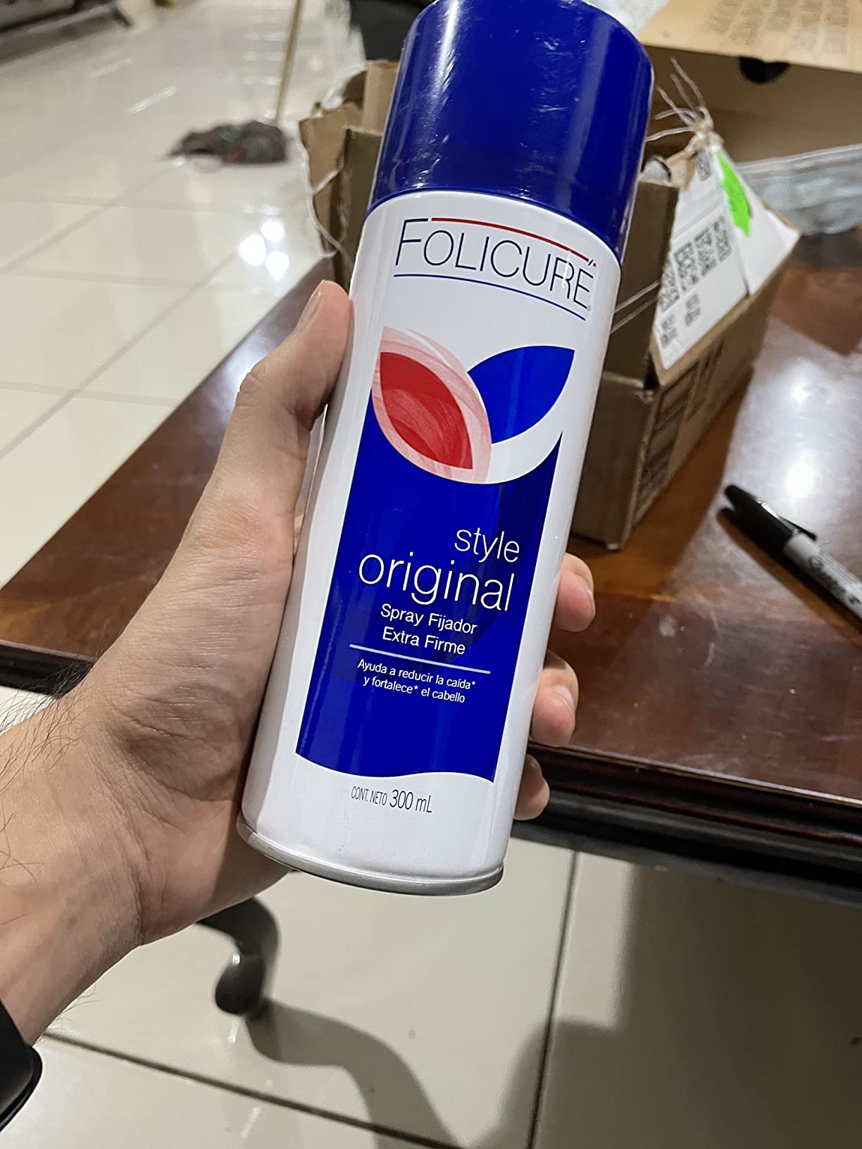 Folicuré Spray Fijador Control Caída 300 ml : Amazon.com.mx: Belleza