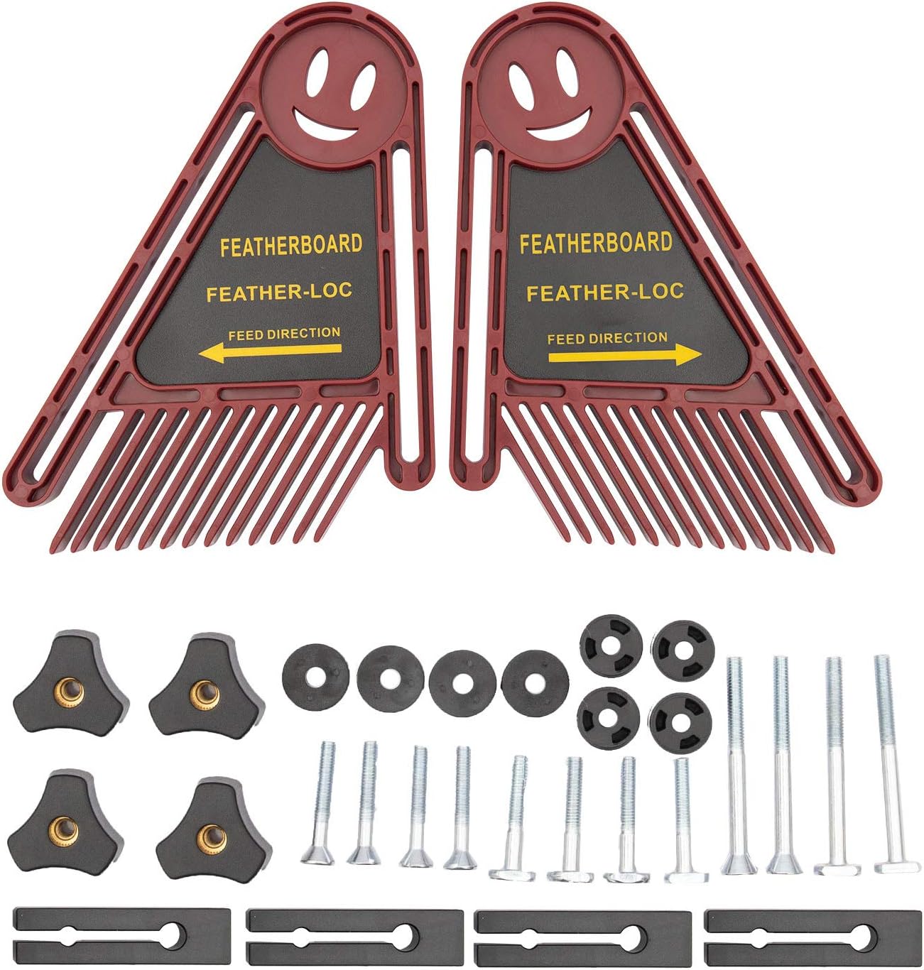 Nachar Double Feather Boards, Feather Loc Board Set, Featherboard Table ...