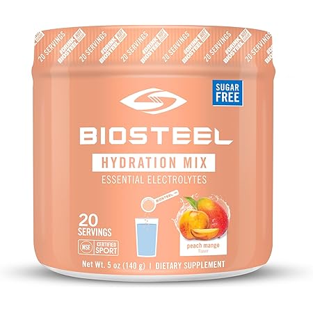 Amazon.com: BioSteel Hydration Mix, Sugar-Free with Essential ...