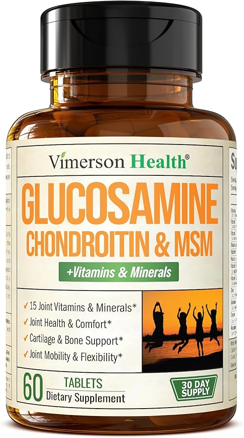 Amazon.com: Glucosamine Chondroitin MSM Supplement – Advanced Joint ...