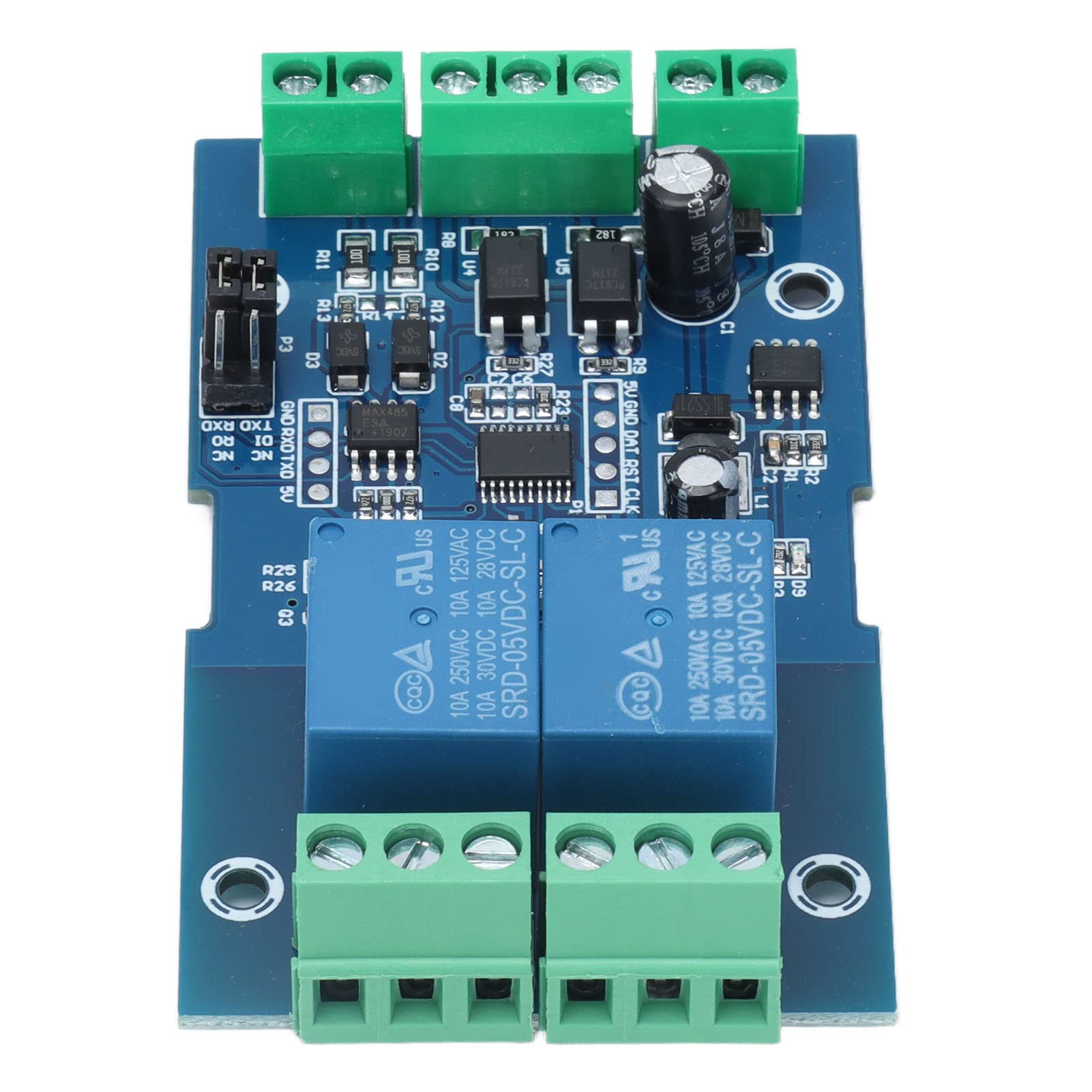 Buy Relay Module, RS485/TTL Relay Board with Anti Reverse Connection ...