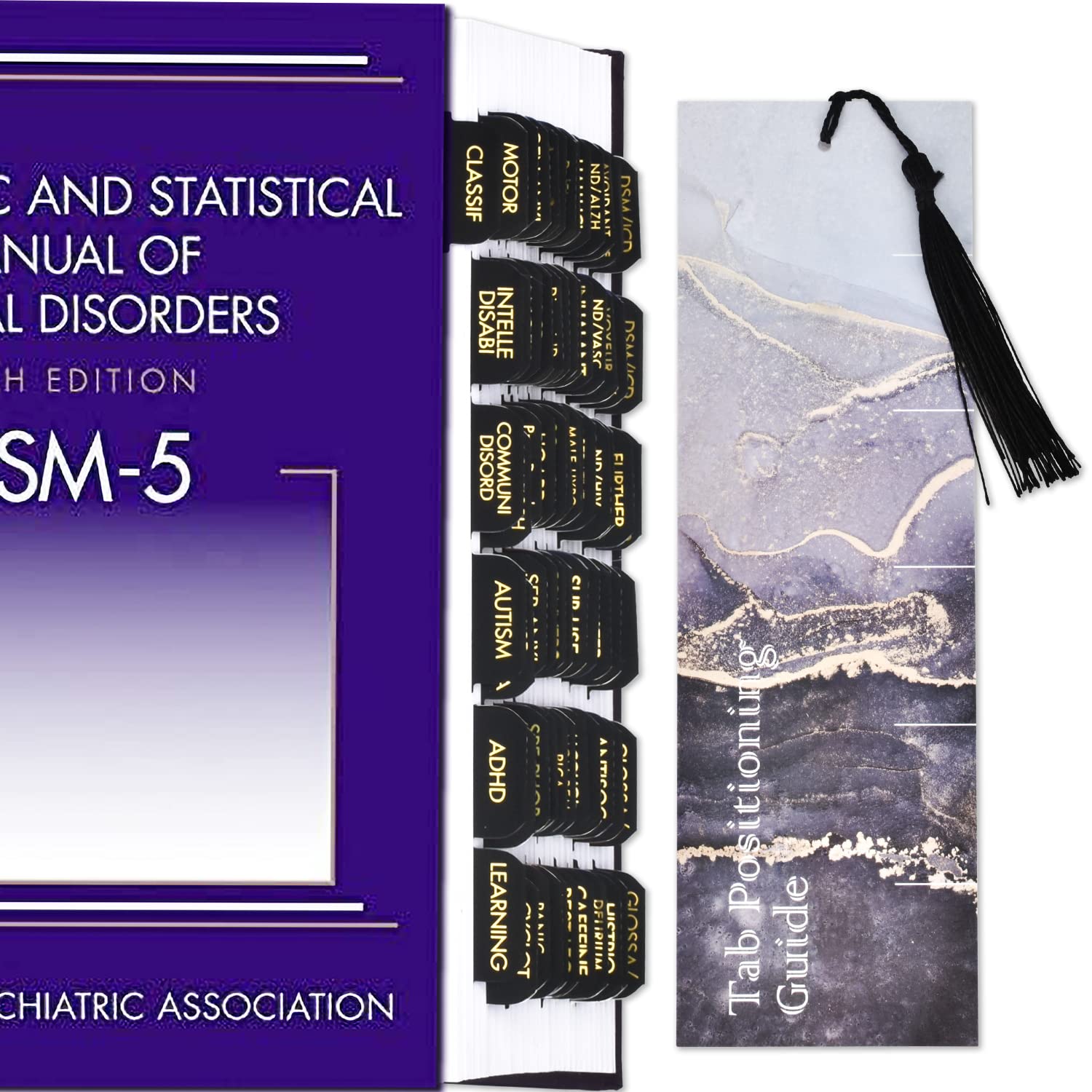 Buy 80 Index Tabs for DSM-5-TR, DSM-5, DSM V TR Tabs for Diagnostic and ...