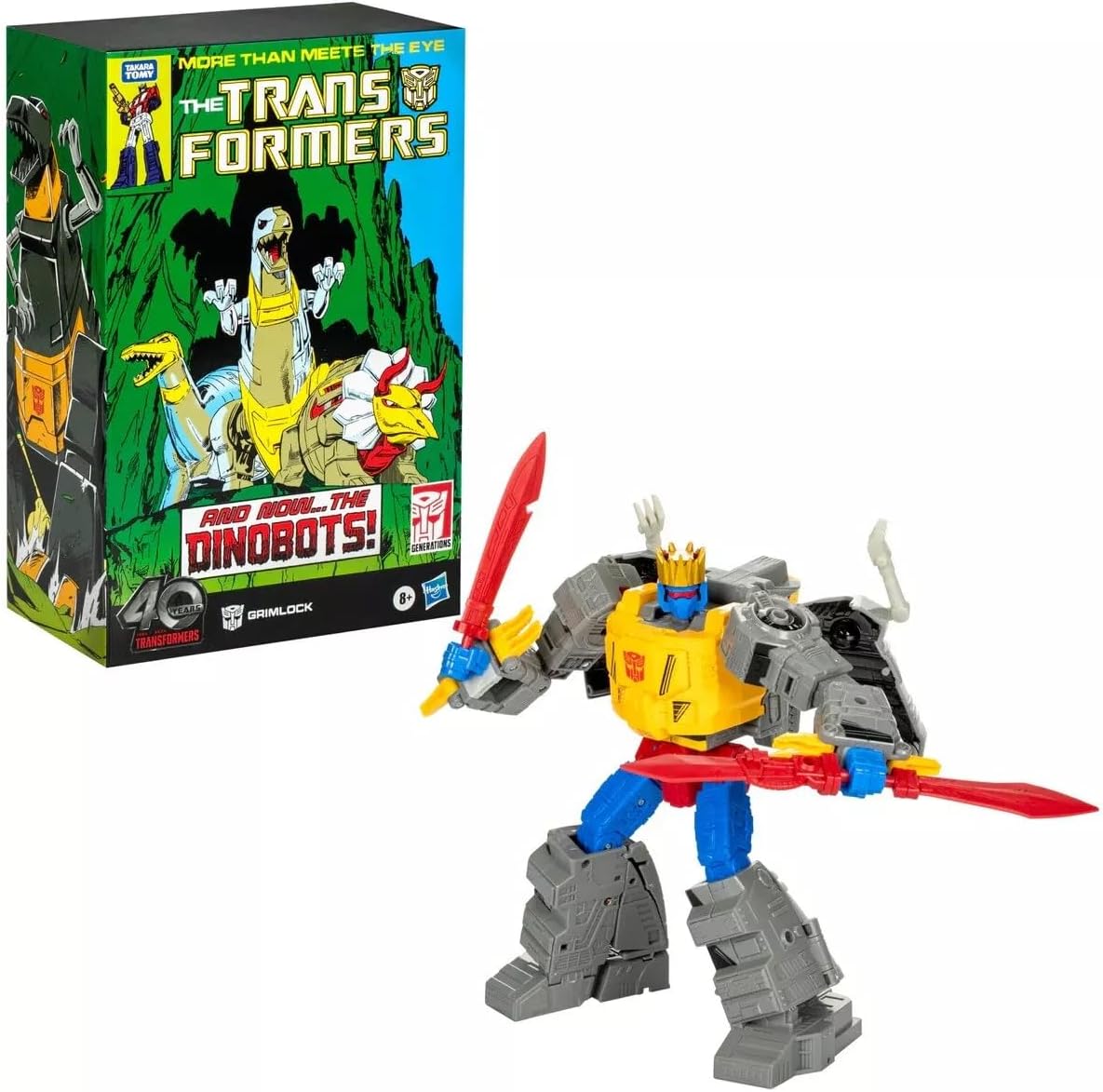 Amazon.com: Transformers Generations Comic Edition Grimlock 8.5-Inch ...