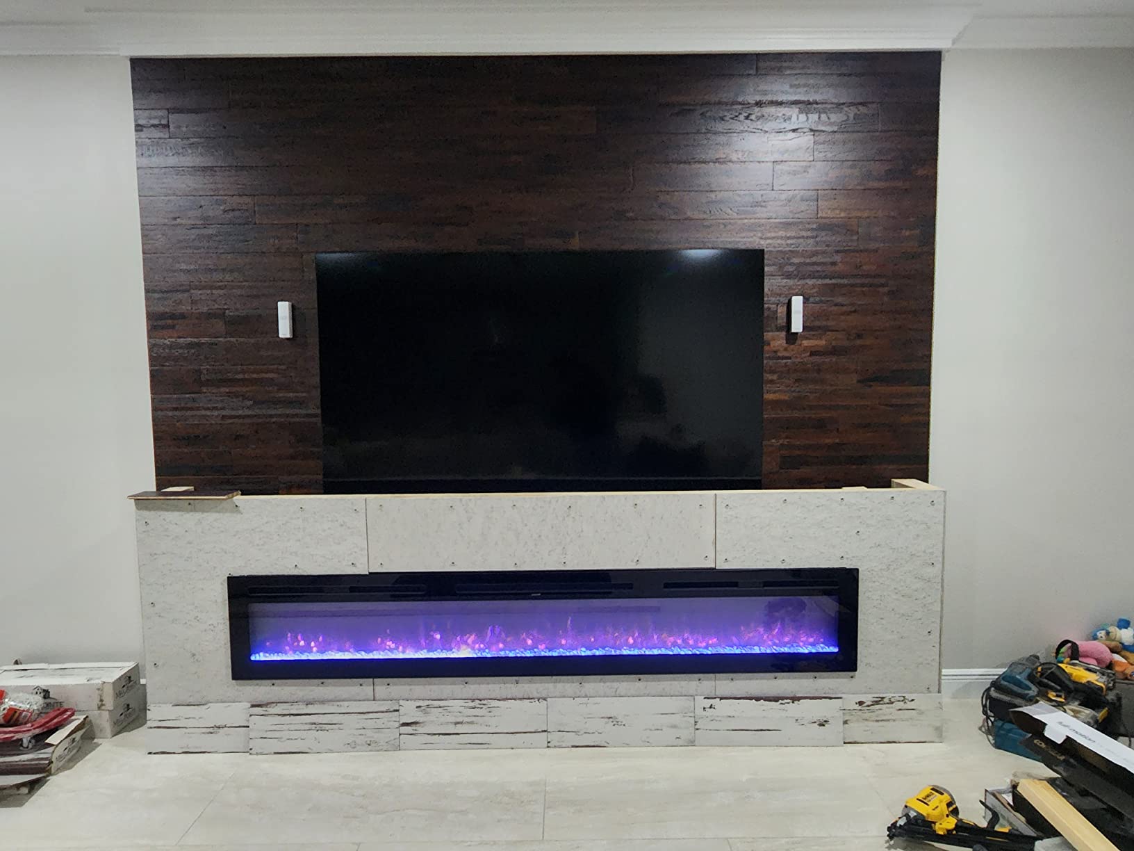 $46/mo - Finance PAOLFOX 70 inch Electric Fireplace Insert,Electric ...