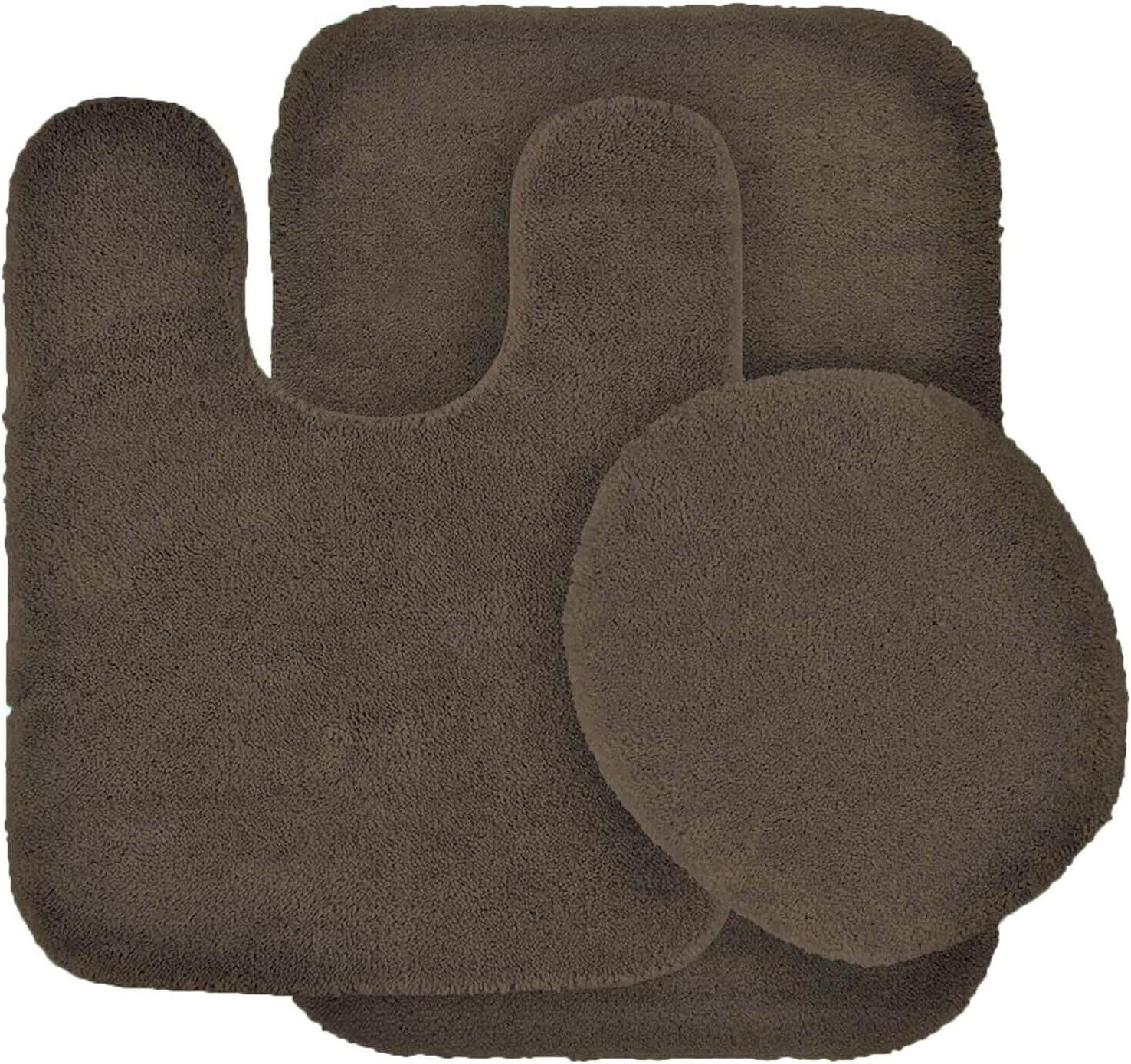 Amazon.com: #6 Bath Mat, Contour Mat, and Lid Cover, with Rubber ...