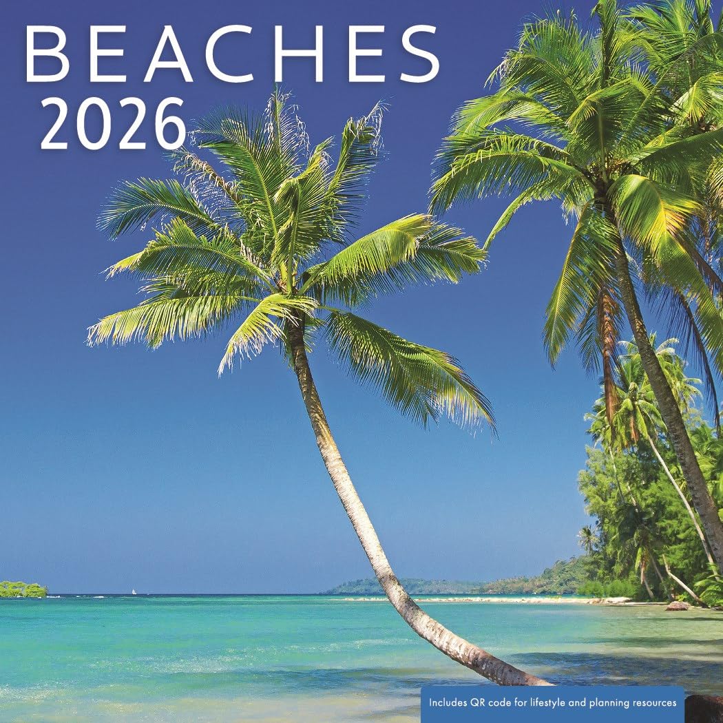 Beaches 2026 Mini Wall Calendar: DaySpring: 9798886031089: Amazon.com ...