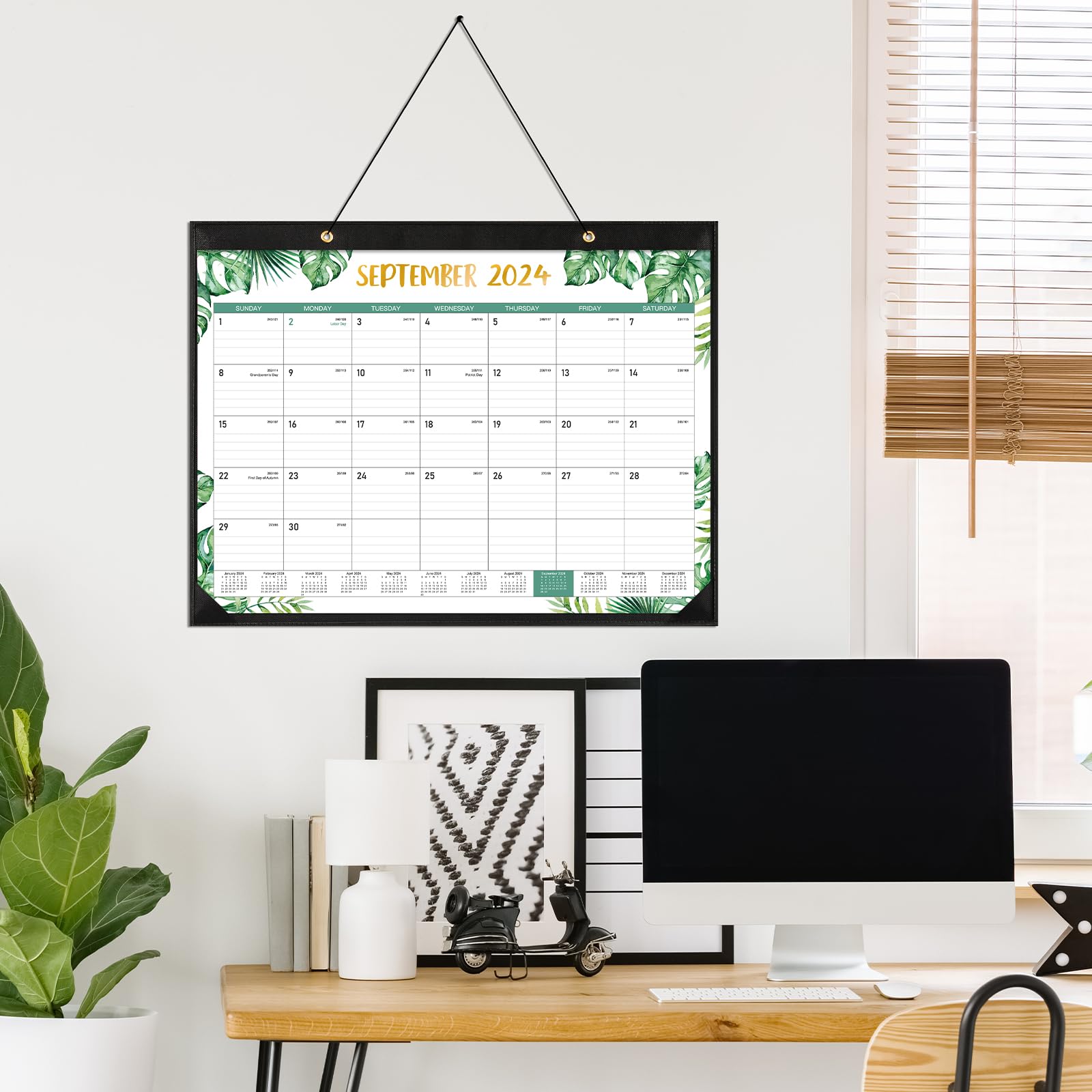 Snapklik.com : Desk Calendar 2024-2025 - Large Desk Calendar 2024-2025 ...