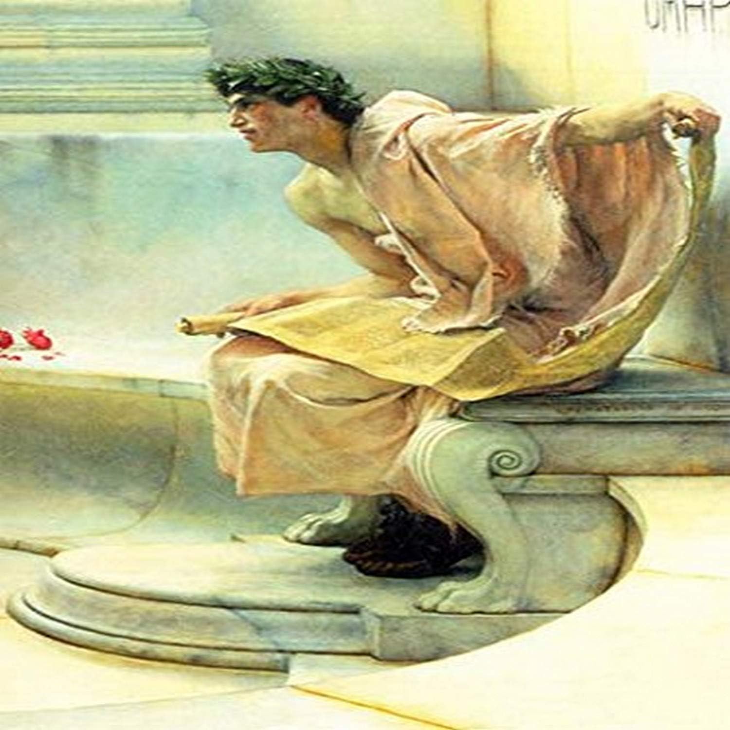 Amazon.com: Buyenlarge A Reading of Homer, Detail [2] - 8" X 12" Fine ...