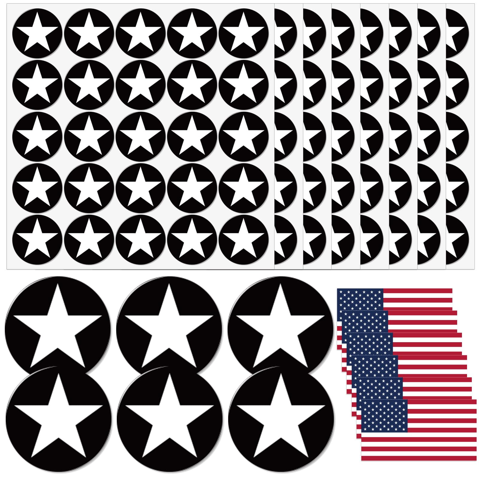 Amazon.com: 206 Pcs Sports Helmet Stickers, 1-1/8 Inches Star Award ...