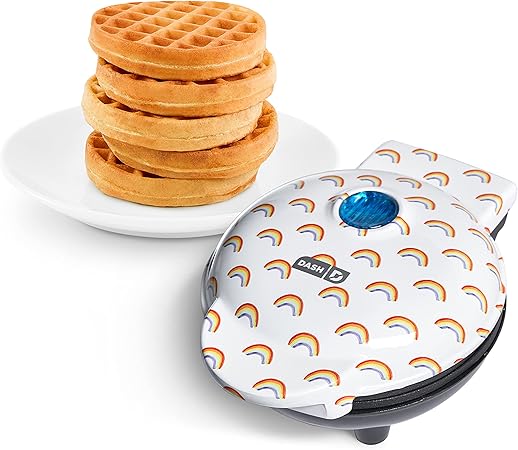 Amazon.com: DASH DMW100RP Mini Maker for Individual Waffles, Hash ...