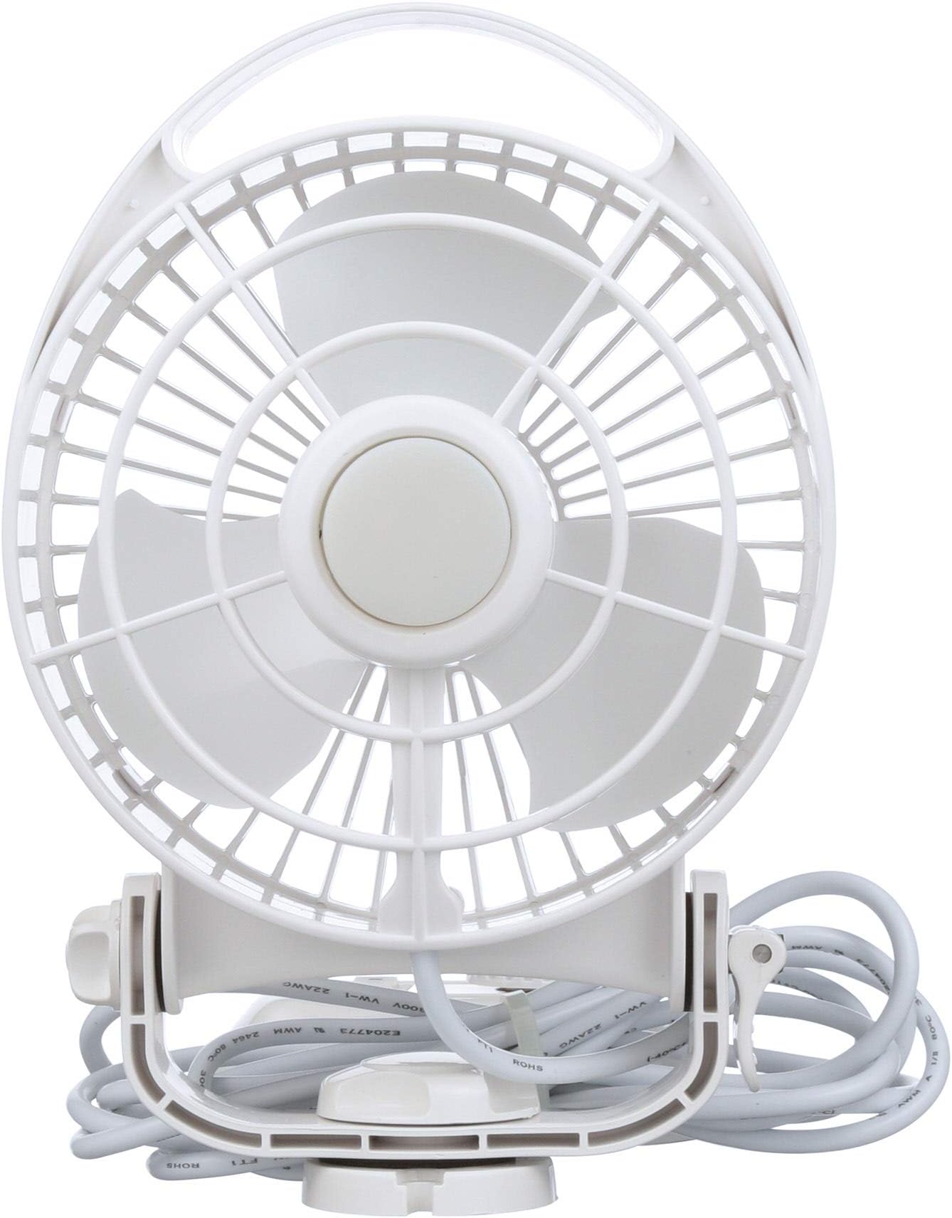 SEEKR Sirocco II, 7010CABBX, 3-Speed, 360 Degree Airflow, Direct Wire ...