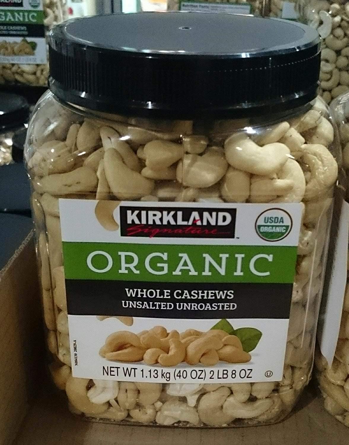Amazon.com : Jiva Organics Raw Organic Cashews (Whole) 2 Pound Bag ...